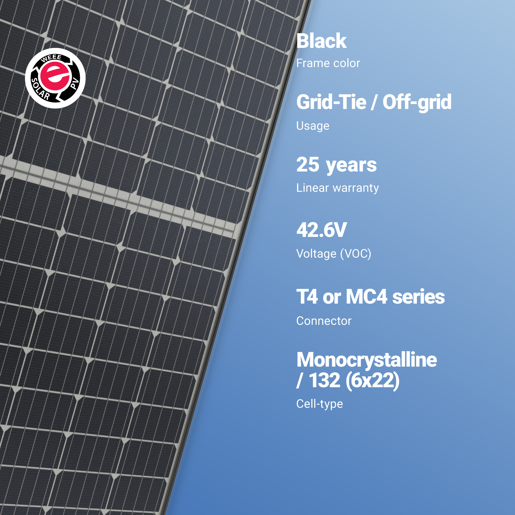 Canadian Solar 415W Solar Panel 132 Cell CS3N-MS – A1 SolarStore