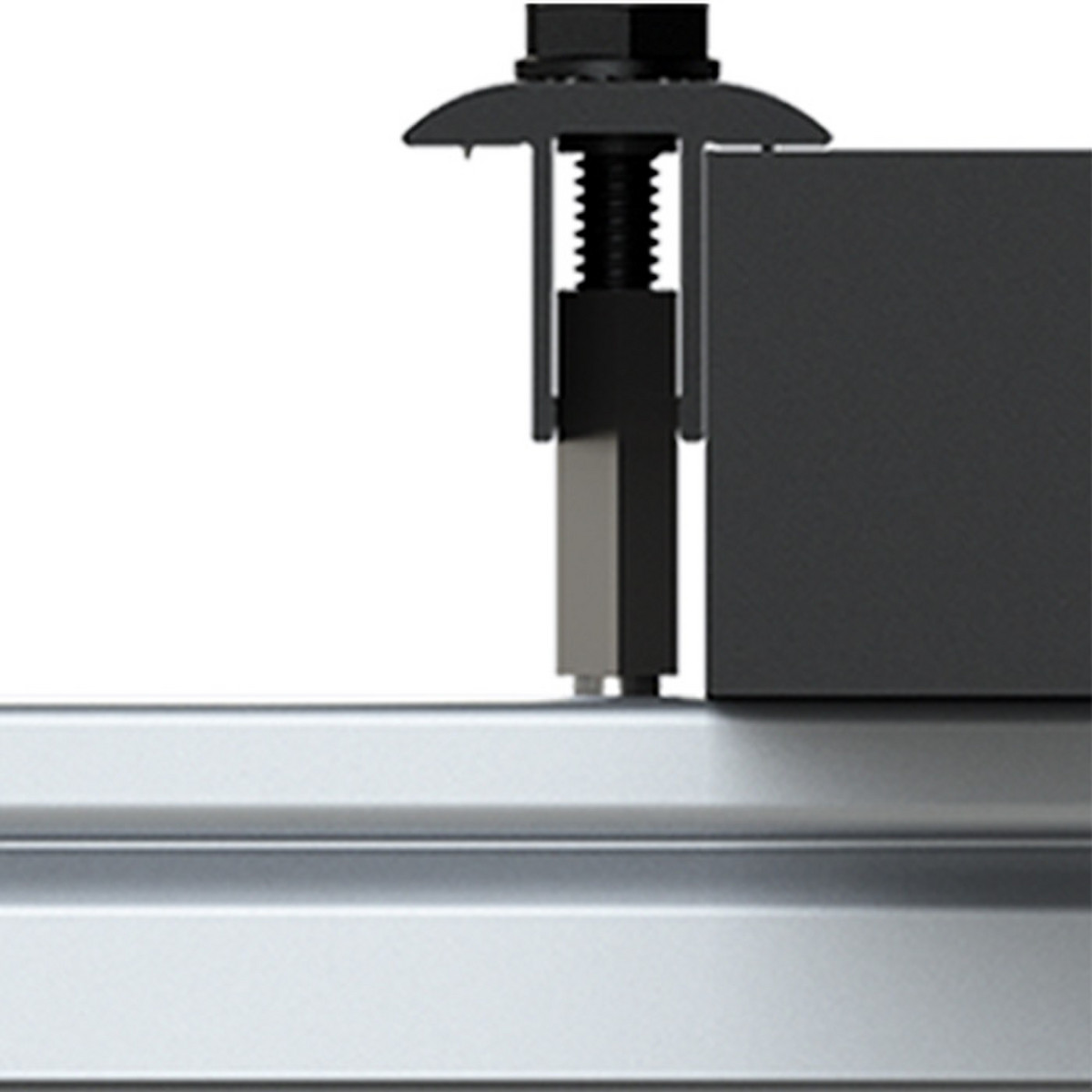 Unirac SolarMount 302045D Universal-AF Dark Mid Clamp - A1 SolarStore