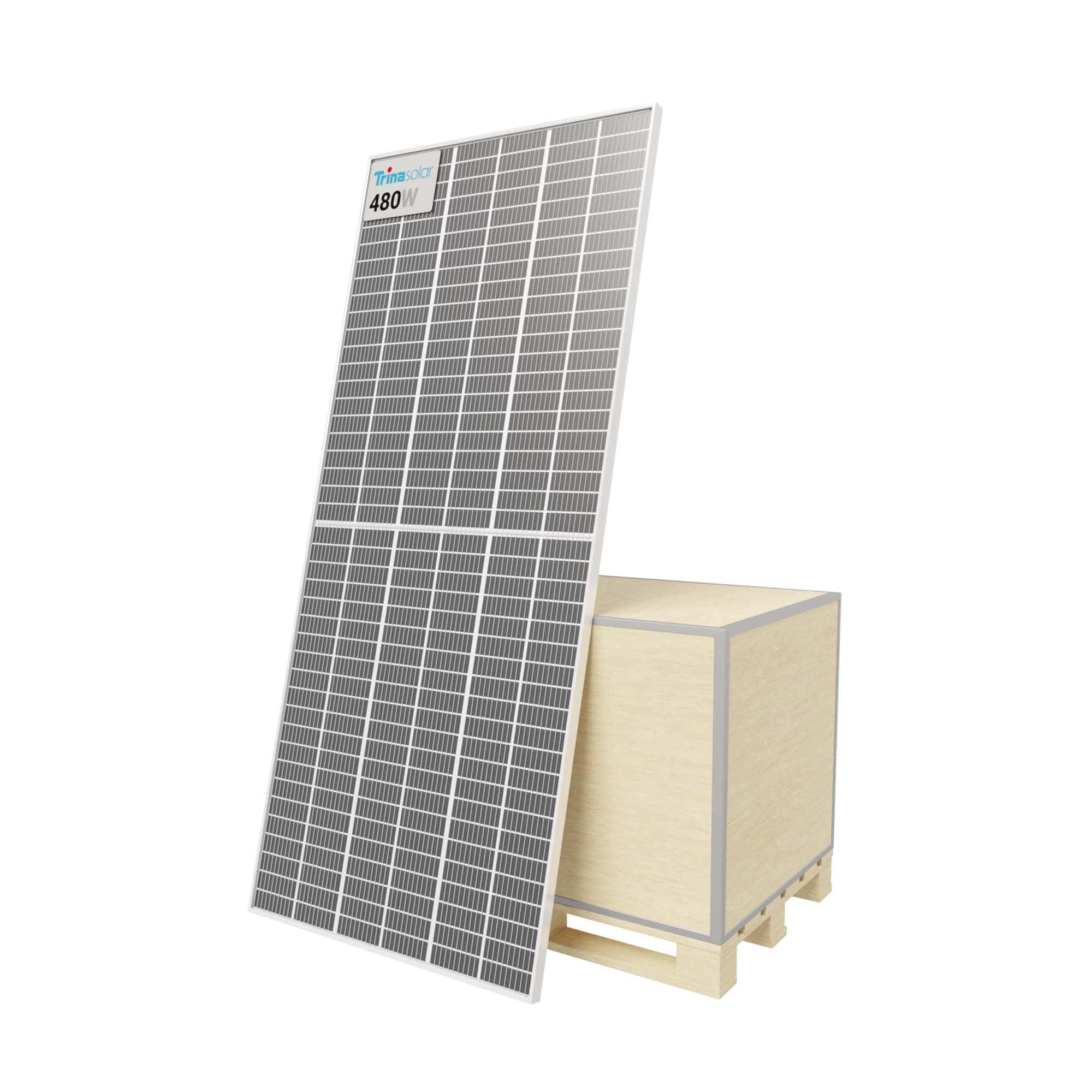 Trina 480W Solar Panel 252 Cell TSM-480DE15V(II) Wholesale - A1 SolarStore