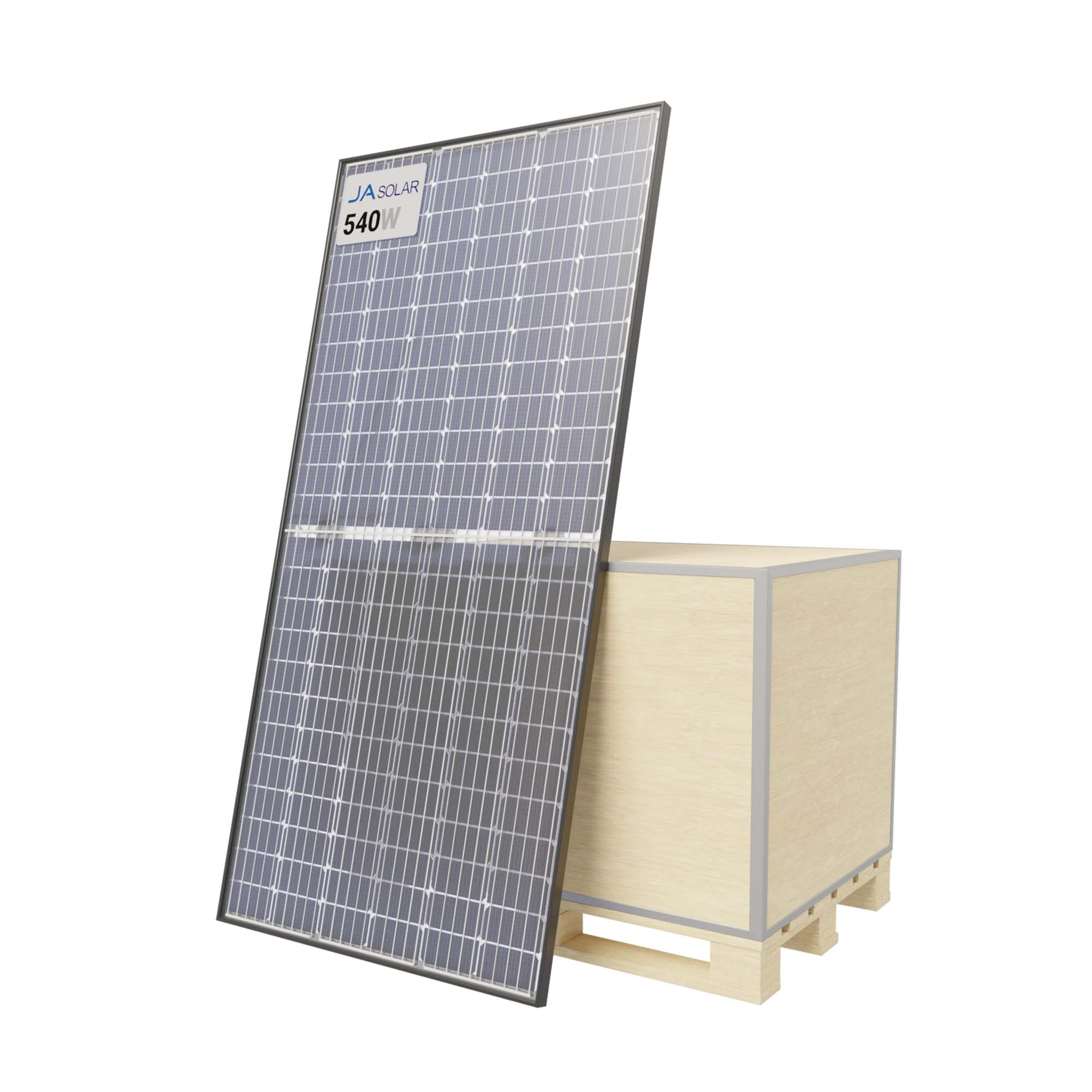 JA Solar 540W Solar Panel 144 Cell Bifacial JA-JAM72-D30-540MB ...