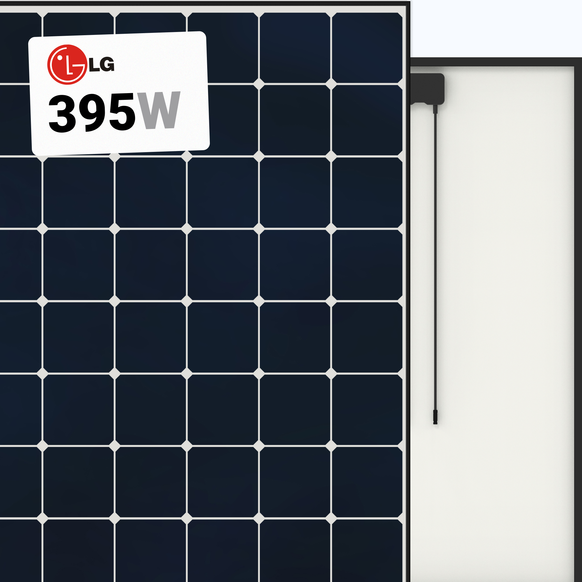 LG NeON R 395W Solar Panel 60 cell LG-395Q1C-A6 — A1 SolarStore