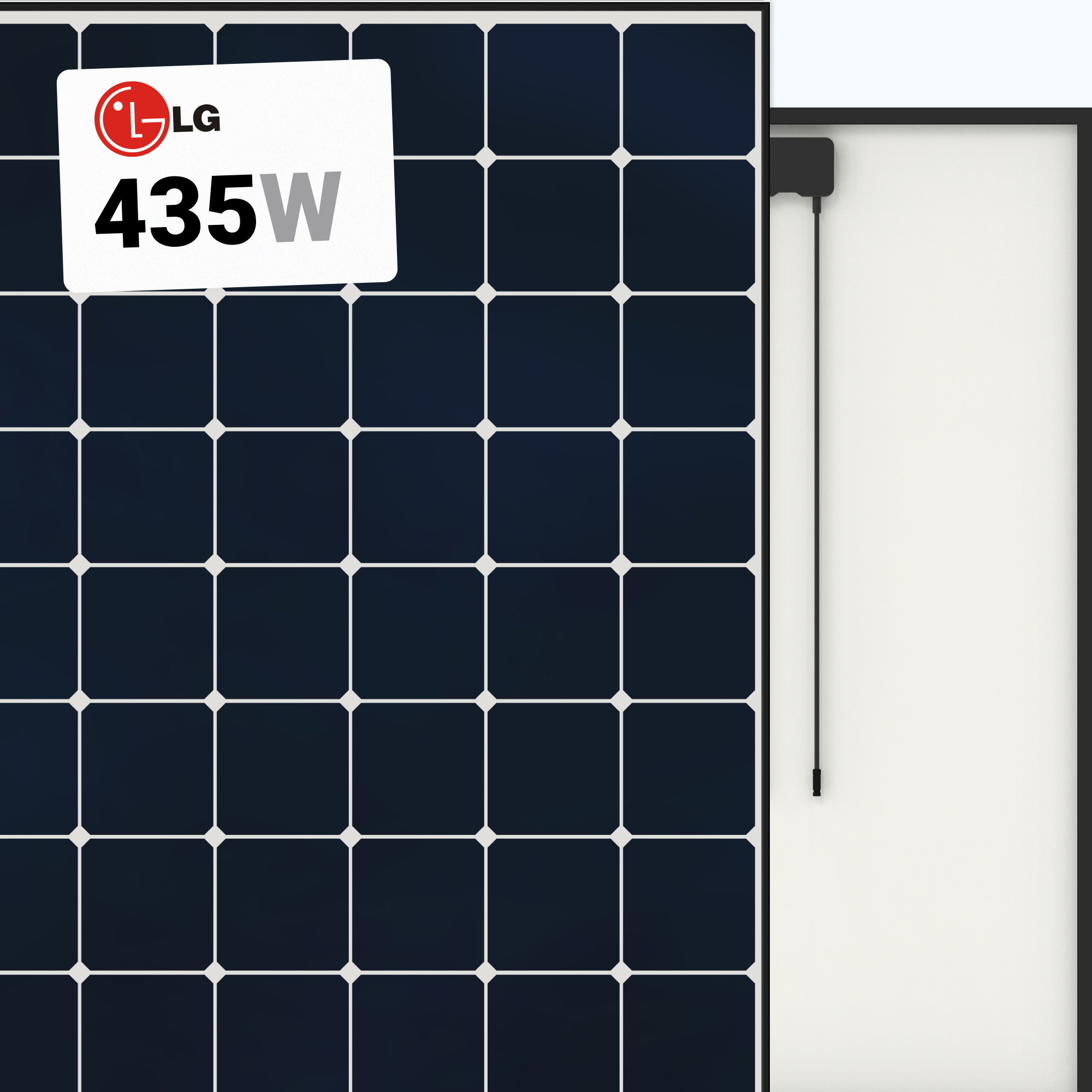LG Solar 435w Solar Panel 66 Cell LG435QAC-A6 Wholesale in pallet 25 ...