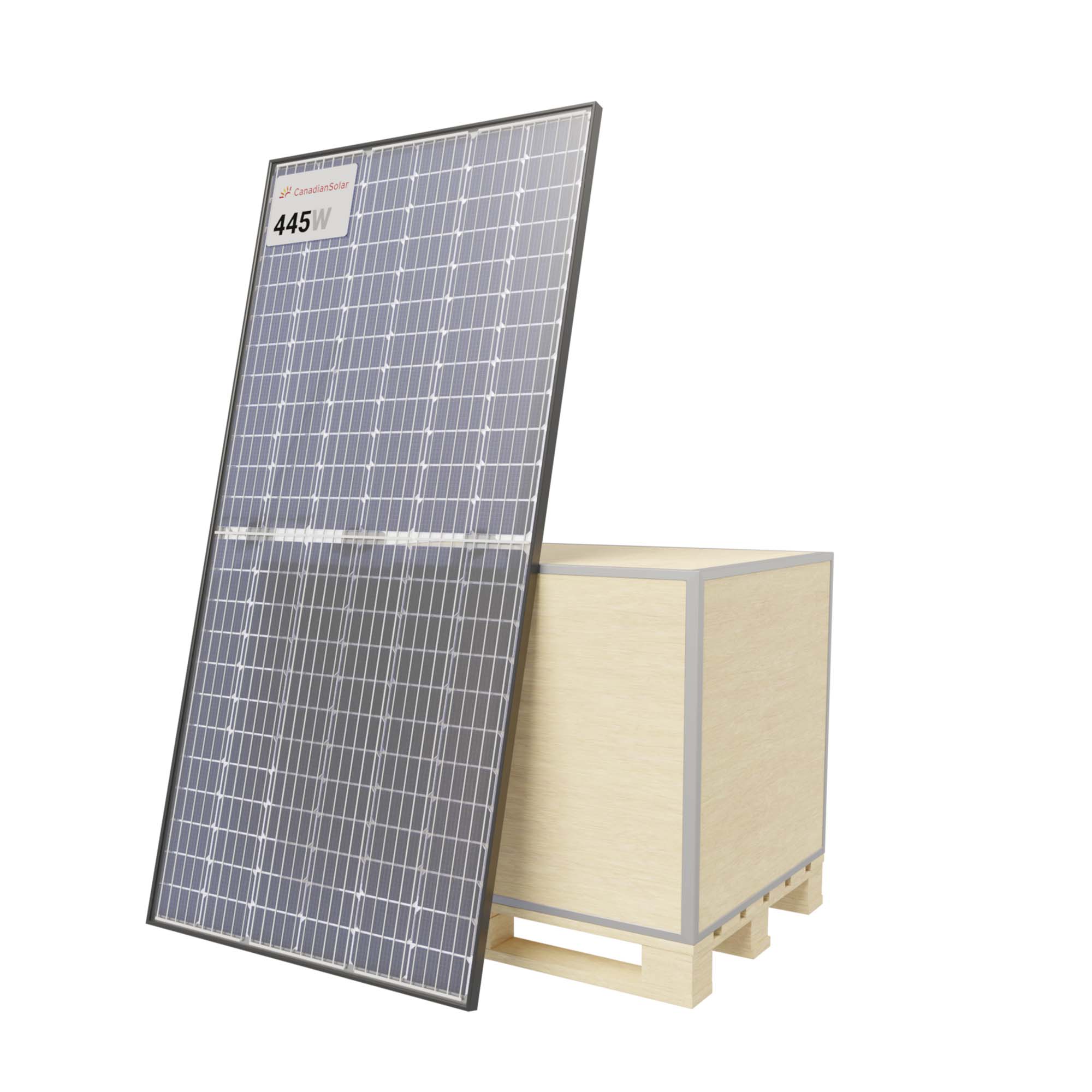 Canadian Solar 445W Solar Panel 144 Call Bifacial CS3W-445MB-AG ...
