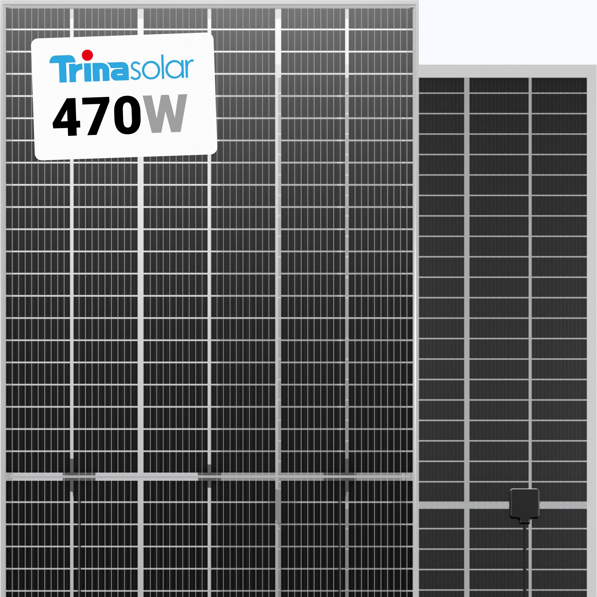 Trina 470W Solar Panel 252 Cell Bifacial TSM-470DEG15VC.20(II ...