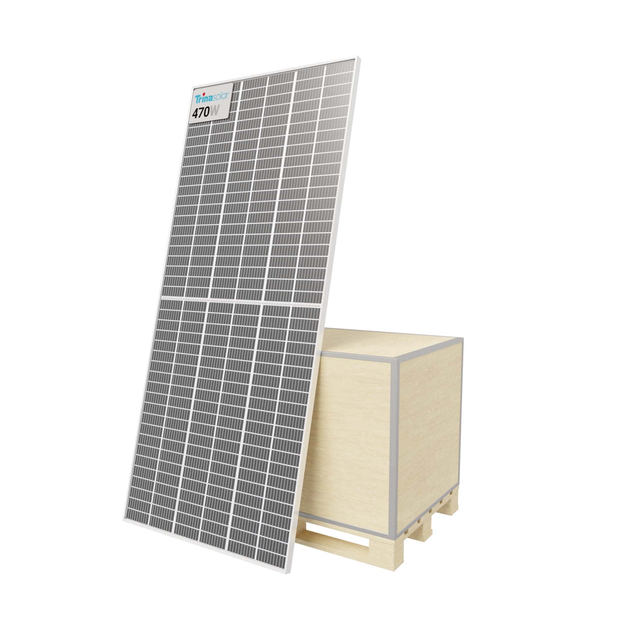 Trina 470W Solar Panel 252 Cell TSM-470DE15V(II) Wholesale in pallet 31 ...