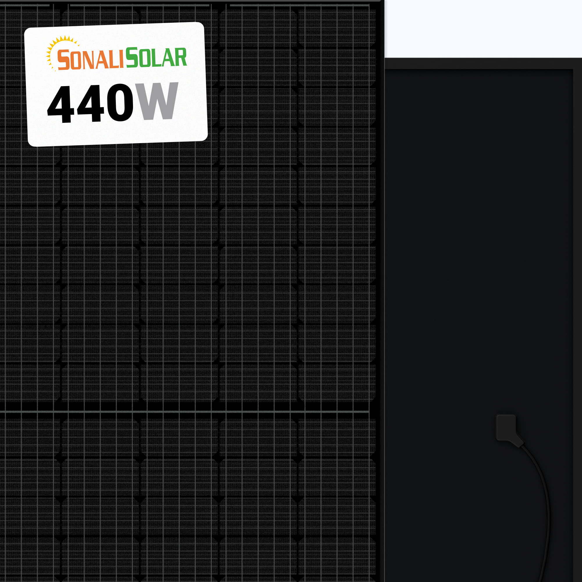 Sonali Solar 440W Solar Panel 120 Cell All Black SS-M-440W-M60H-M10 Wholesale in pallet 31 ...