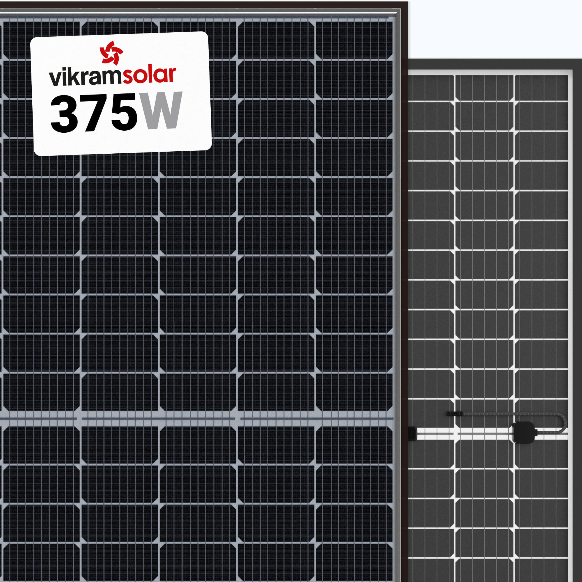Vikram Solar 375W Solar Panel 120 Cells Prexos VSMDHT.60.AAA.05 ...
