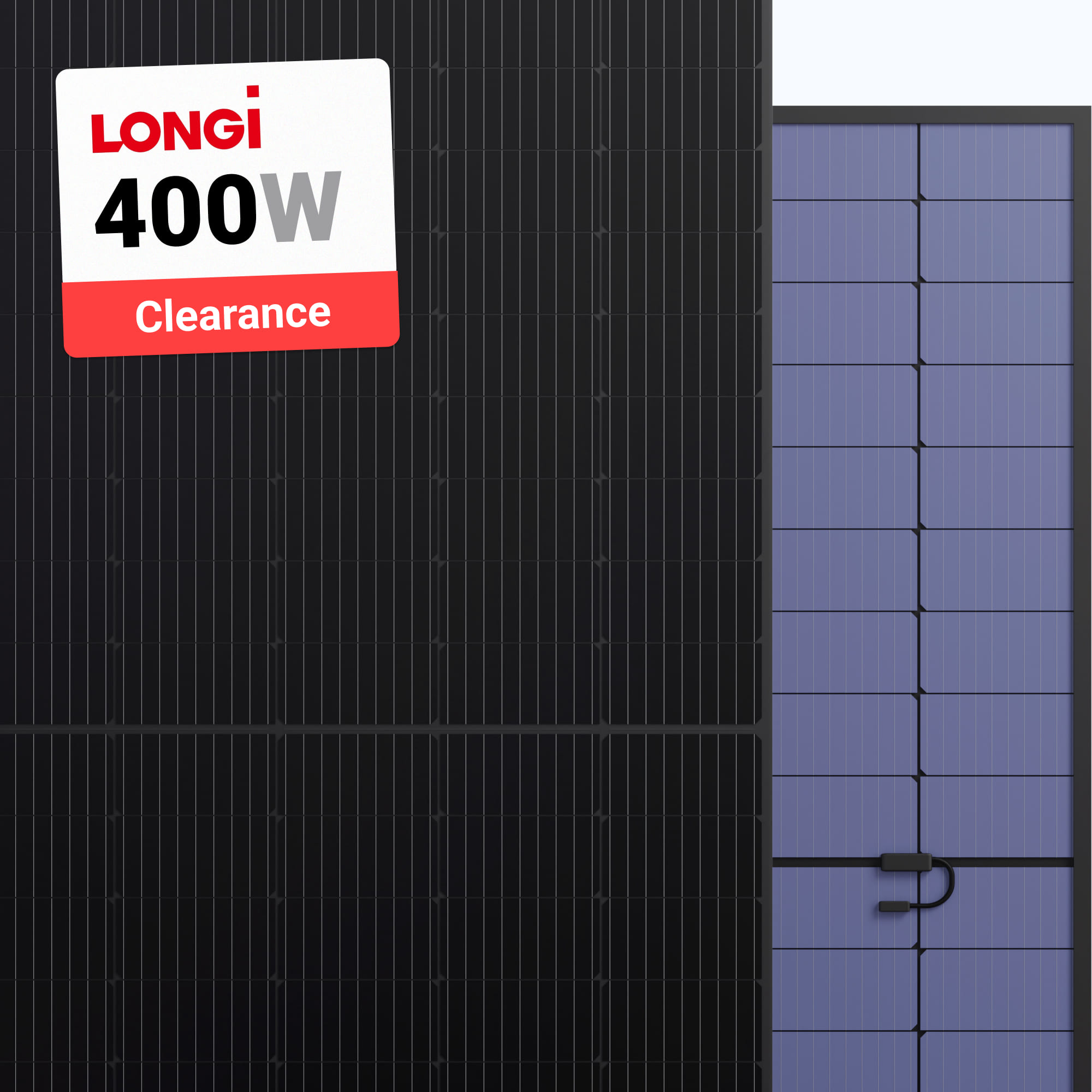 LONGi 400W Solar Panel 108 Cells LR5-54HABB-400M Clearance - A1 SolarStore
