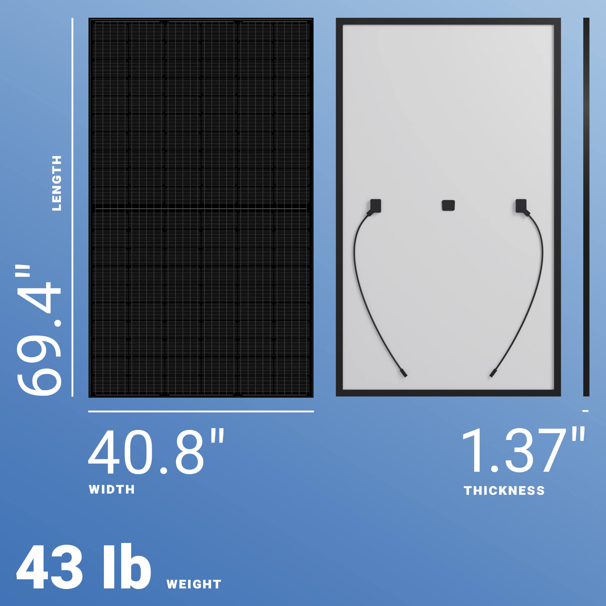 Silfab 380W Solar Panel 120 cell SIL-380-HC Assembled in USA – A1 ...