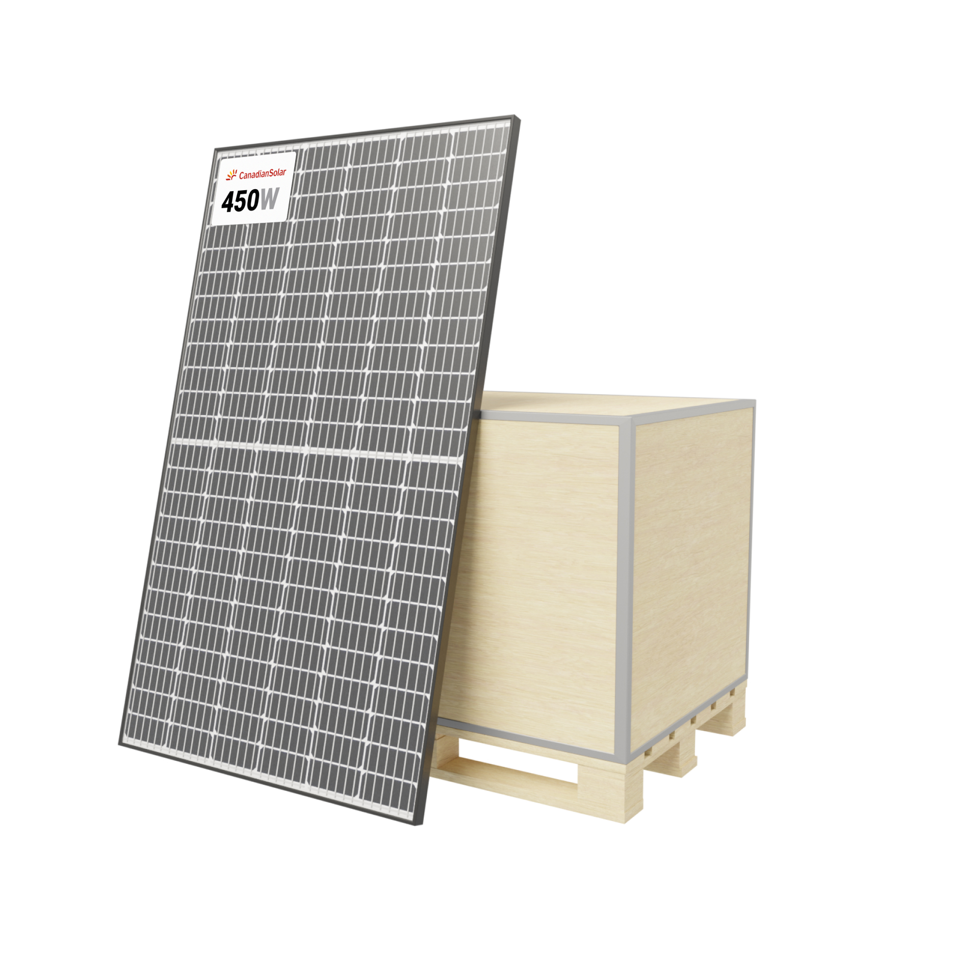 Canadian Solar 450W Solar Panel 144 Cell Bifacial CS3W-450MB-AG ...