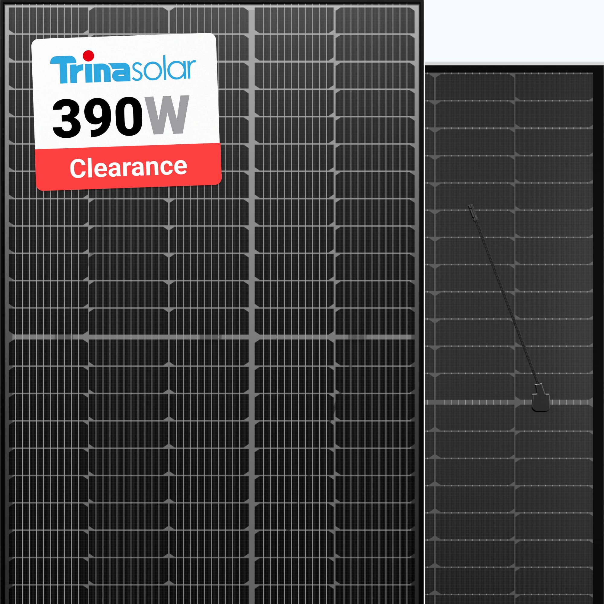 Trina 390W Solar Panel 120 Cell TSM-390-DE09C07 Clearance - A1 SolarStore