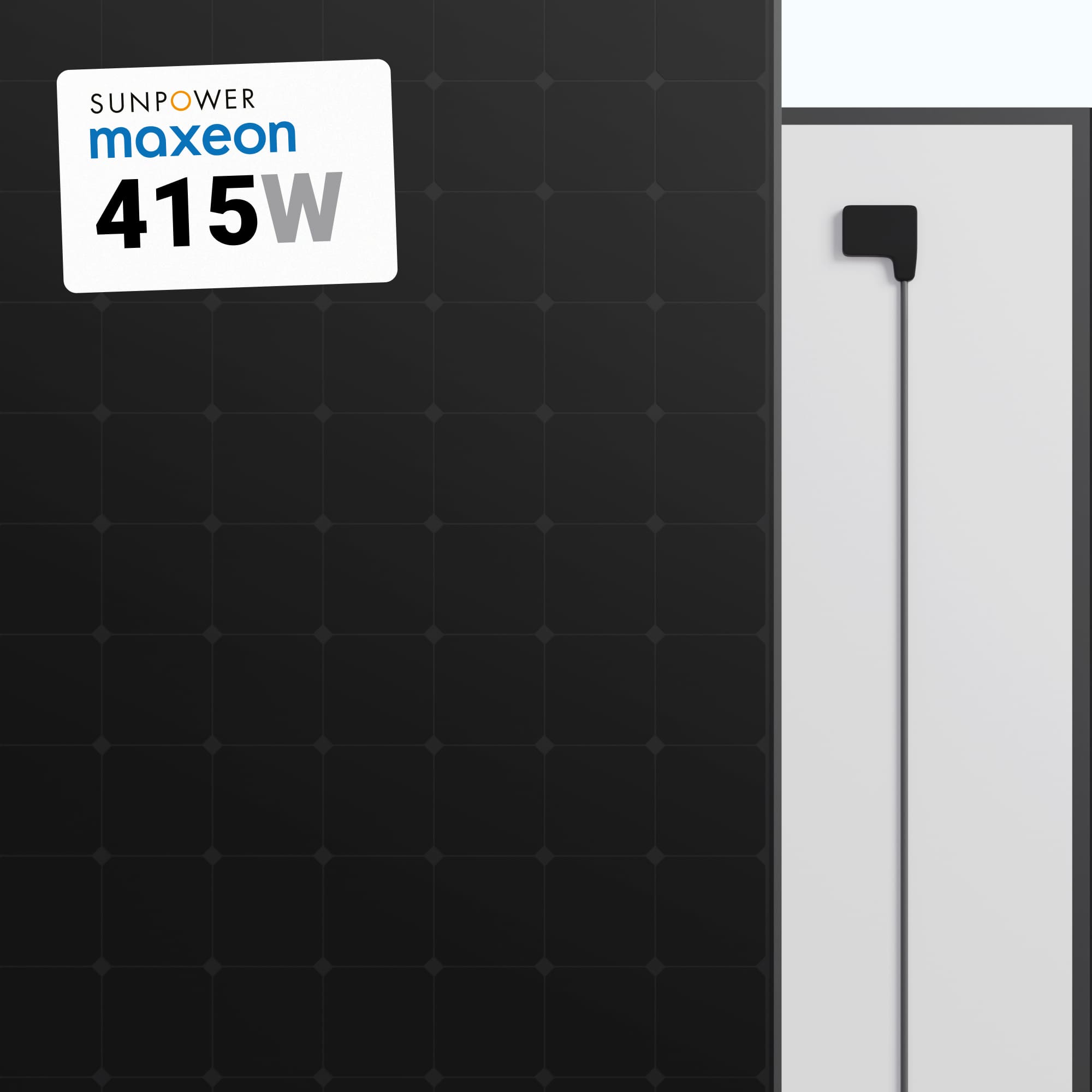 SunPower Maxeon 415W Solar Panel 112 Cell SPR-MAX3-415-BLK-R – A1 ...