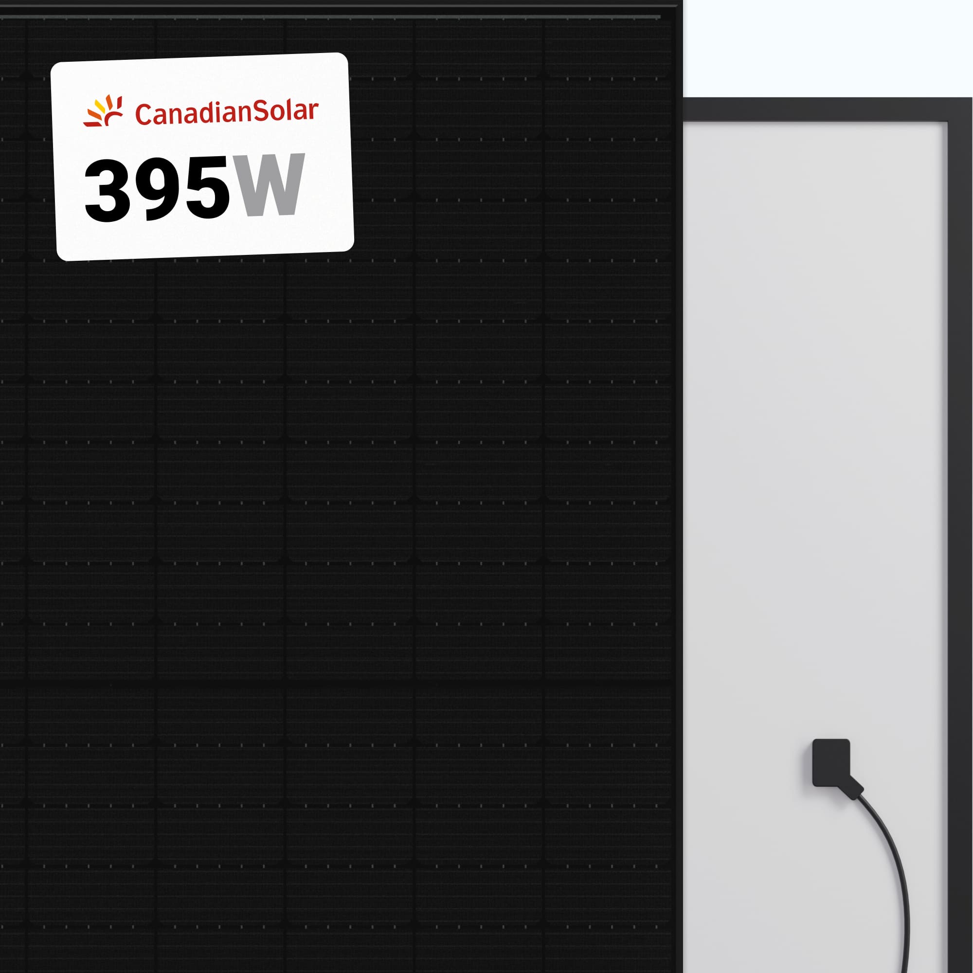 Canadian Solar 395W Solar Panel 132 Cell CS3N-395MS HiKuBlack ...
