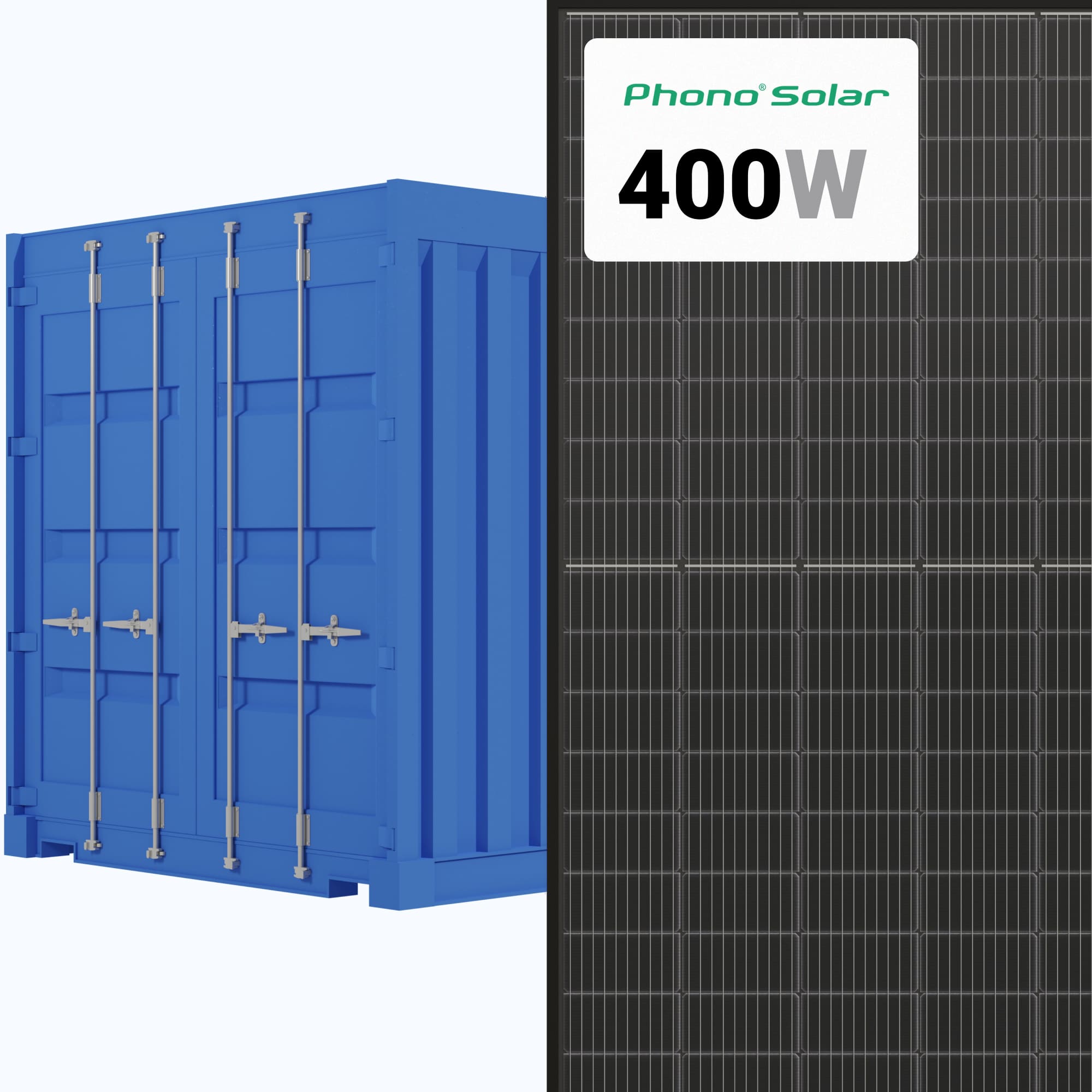 Phono Solar 400W Solar Panel 108 Cell PS400M6H-18/VHB BOB Container 936 ...