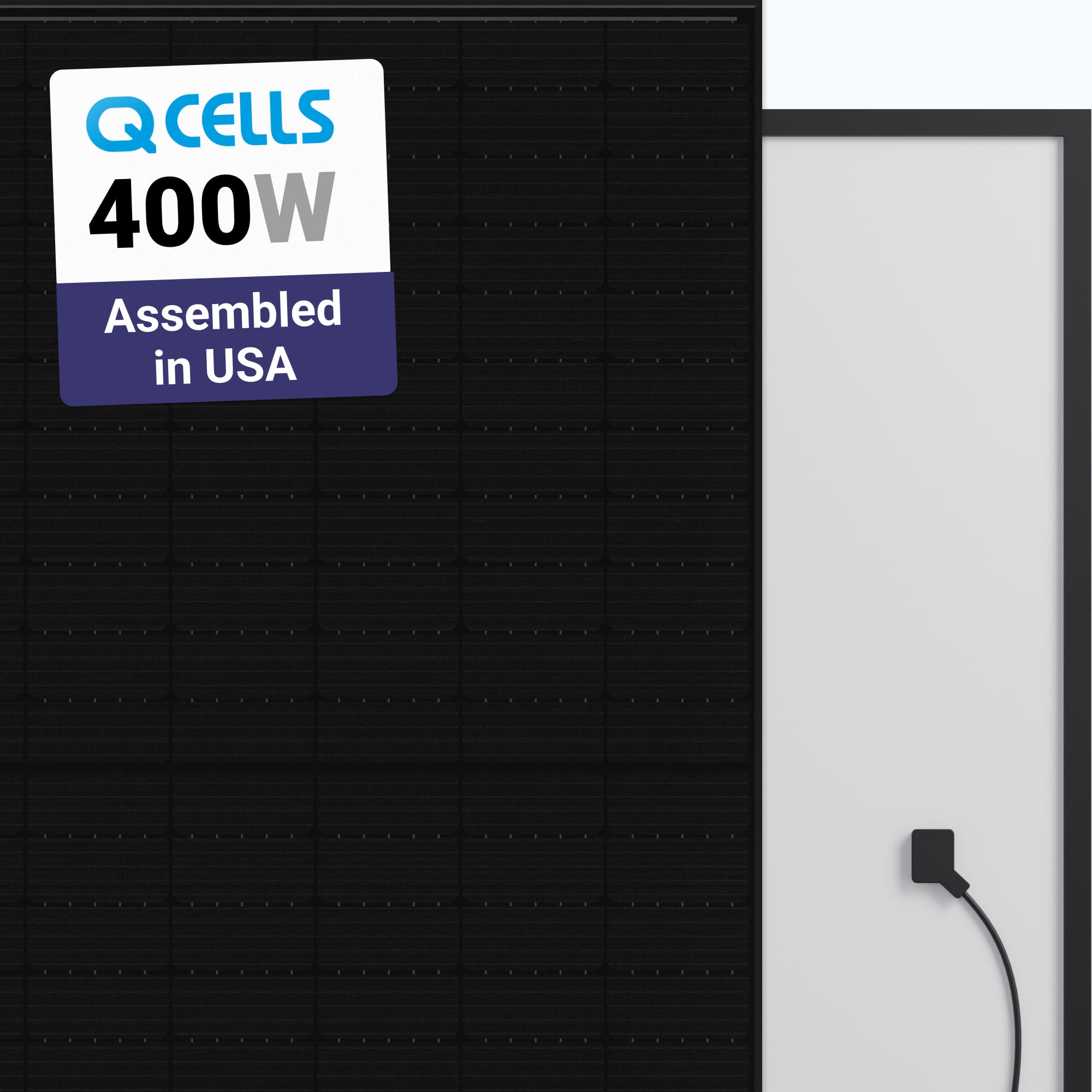 Q CELLS 400W Solar Panel 132 Cell Q.PEAK DUO BLK ML-G10+ Assembled in ...