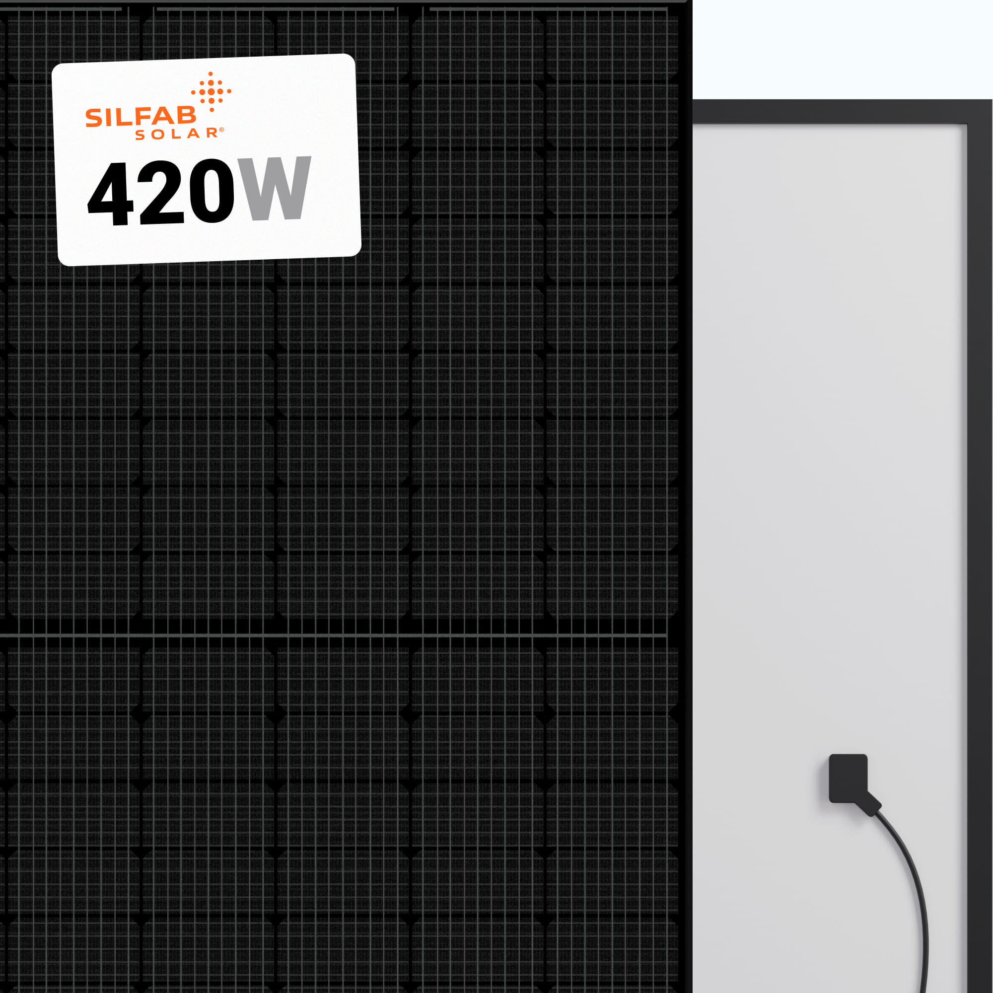 Silfab 420W Solar Panel 108 Cell All-Black SIL-420-QD - A1 SolarStore