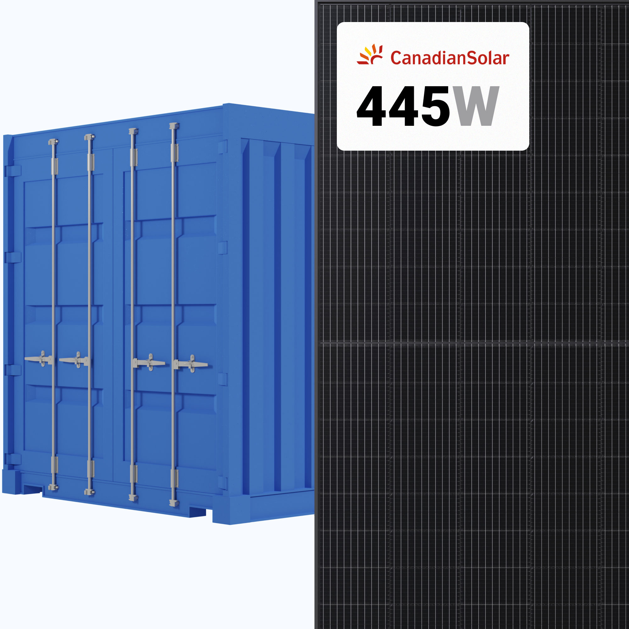 Canadian Solar 445W Solar Panel 108 Cells TOPHiKu6 (All-Black) CS6.1 ...