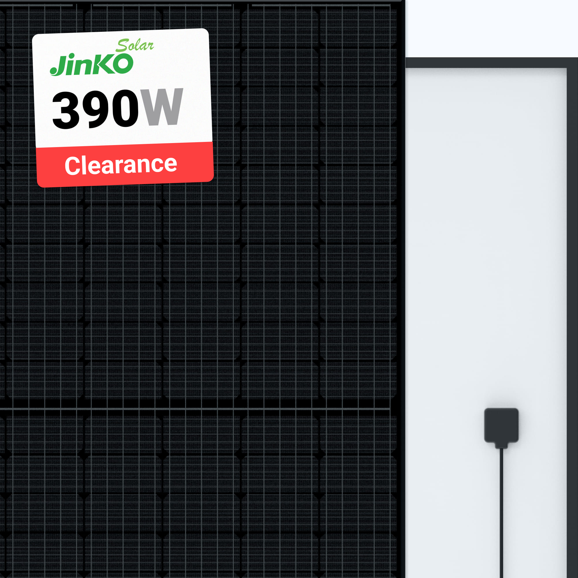 Jinko 390W Solar Panel 144 Cells JKM390M-72HBL-V Clearance Assembled in ...