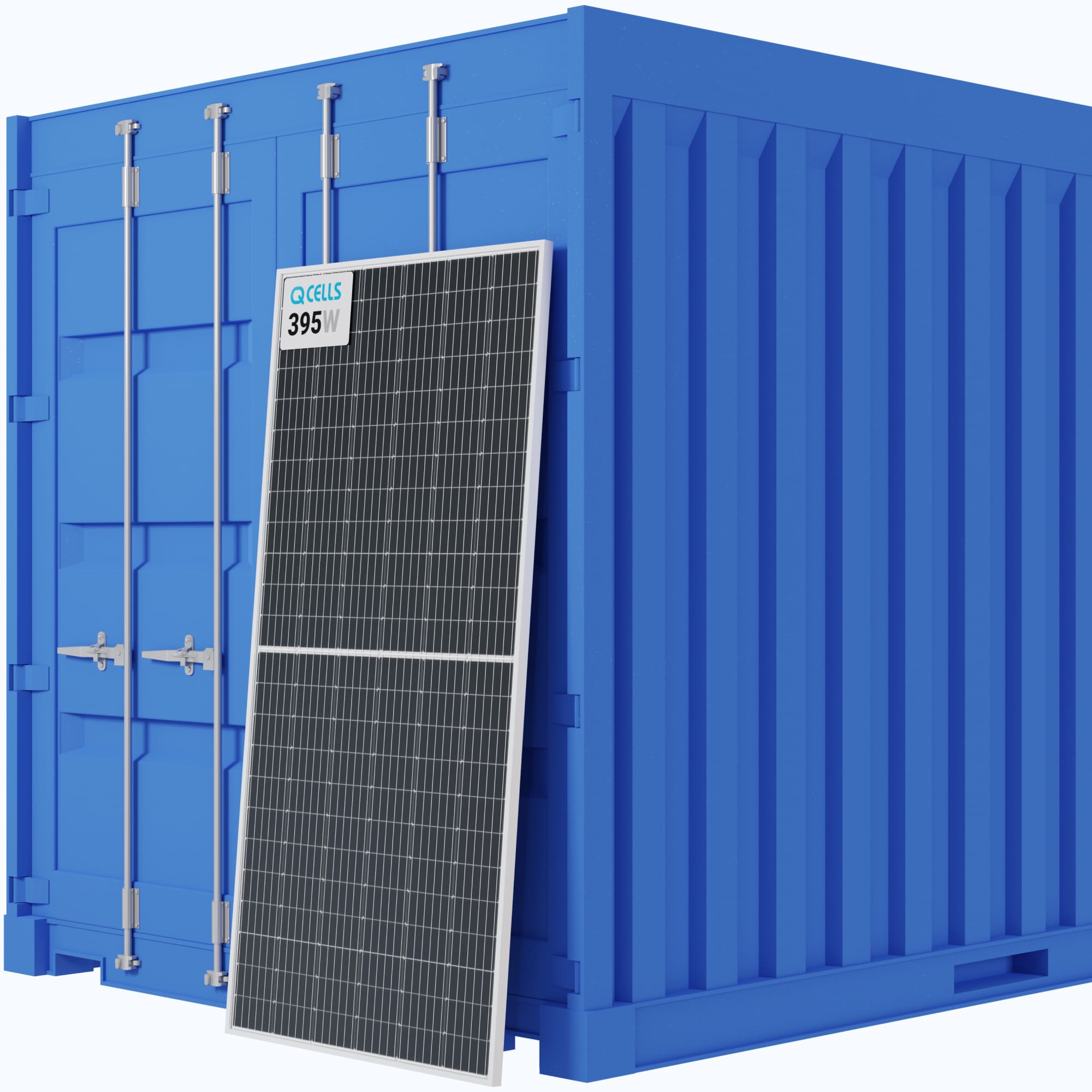 Q CELLS 395W Solar Panel 144 Cells Q.PEAK DUO L-G5.2 Assembled in USA ...