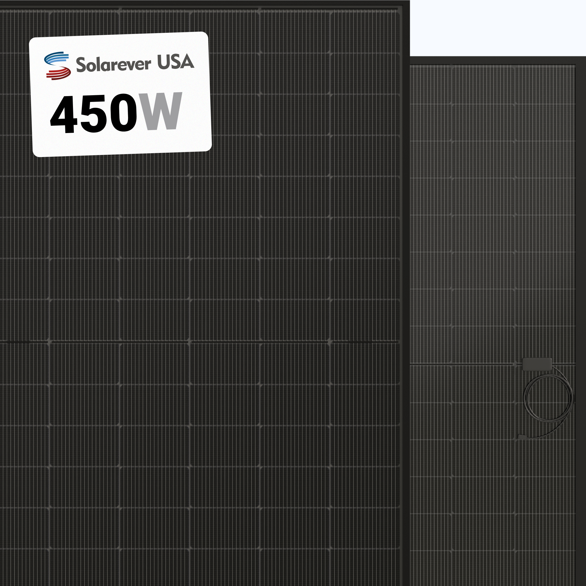 Solarever 450W Solar Panel 96 Cells Mono Perc Bifacial SE-182*105-450M ...