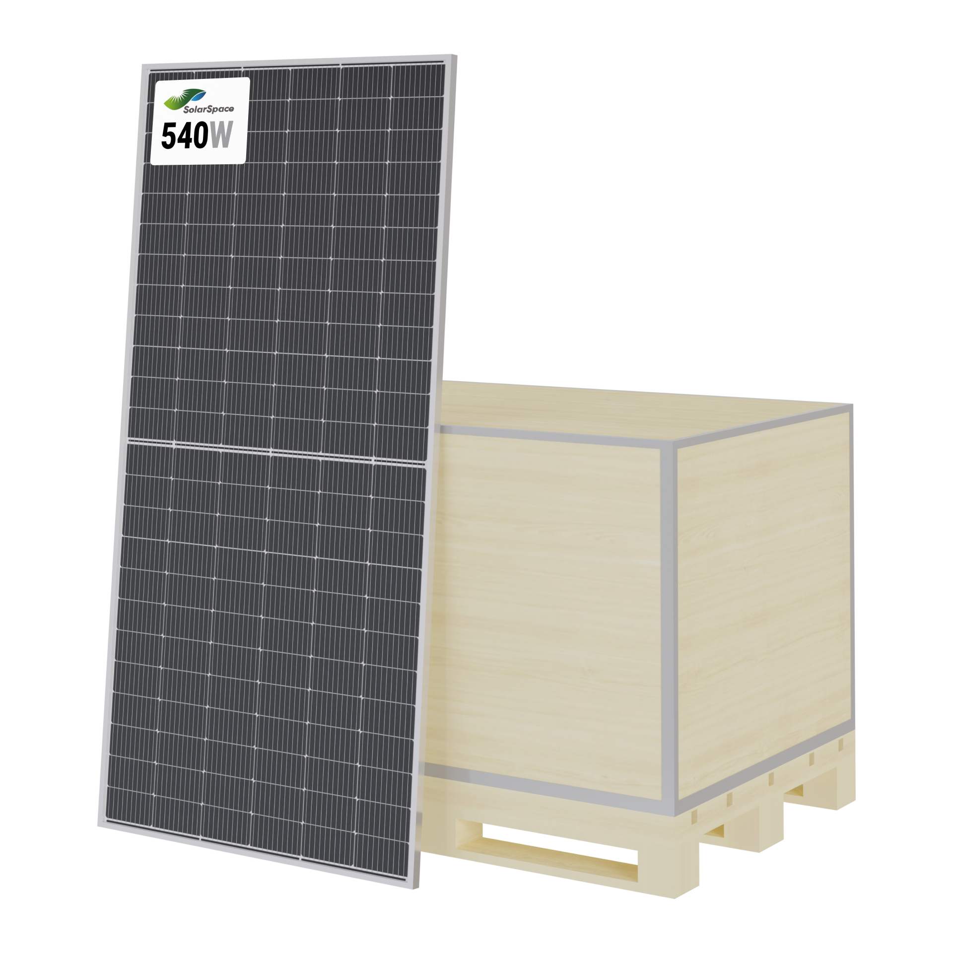 SolarSpace 540W Solar Panel 144 Cells SS8-72HD-540-M Wholesale 31 ...
