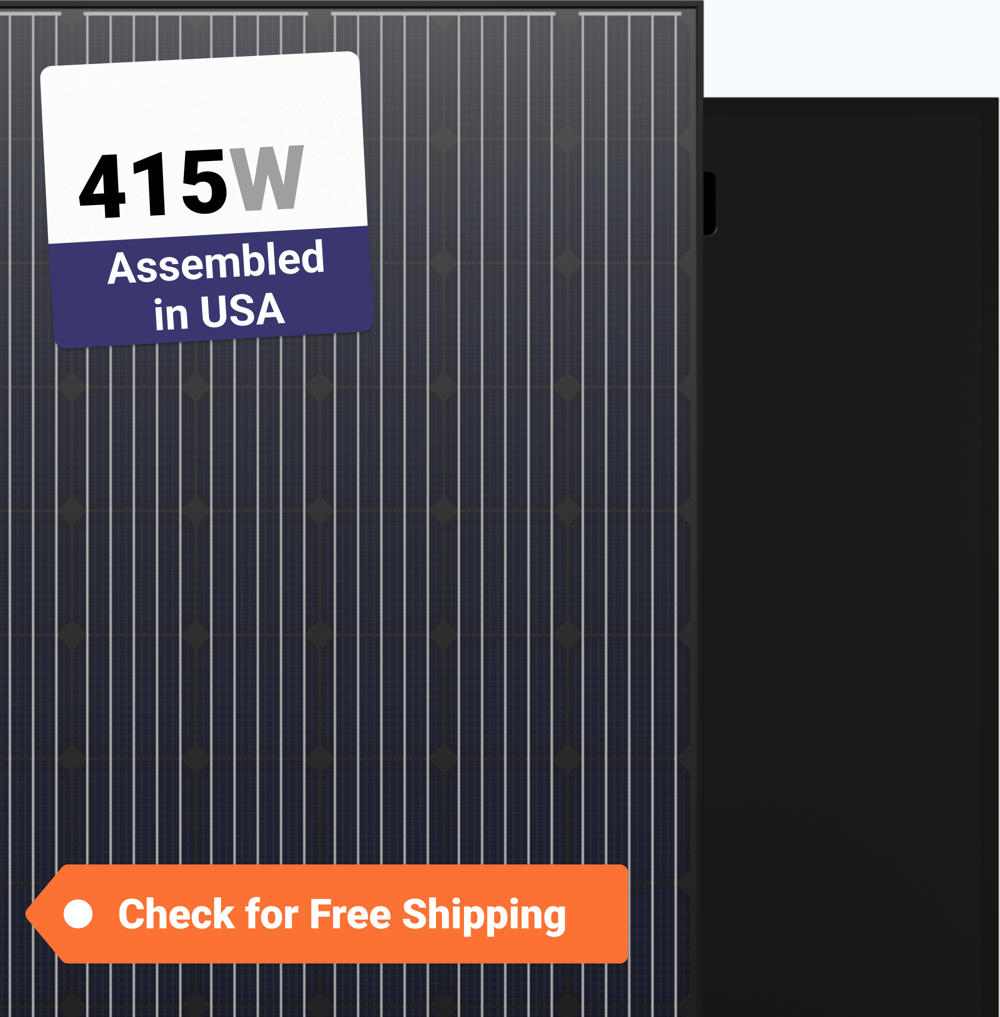 Mission Solar 415W Solar Panel 144 Cell MSE415SX6Z - A1 SolarStore