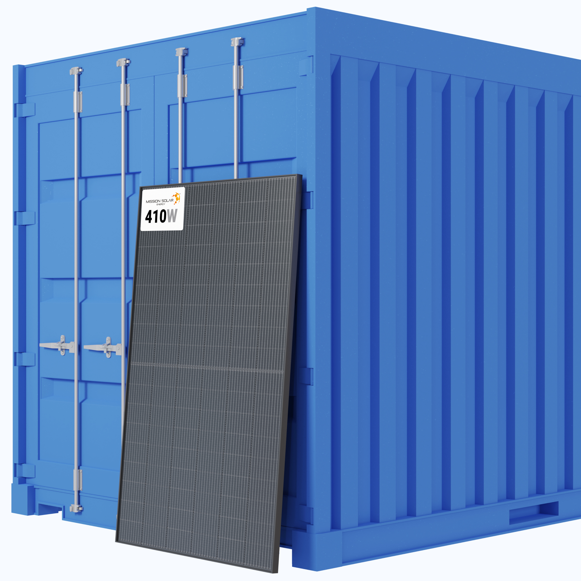 Mission Solar 410W Solar Panel 108 Cell MSE410HT0B Assembled in the USA ...