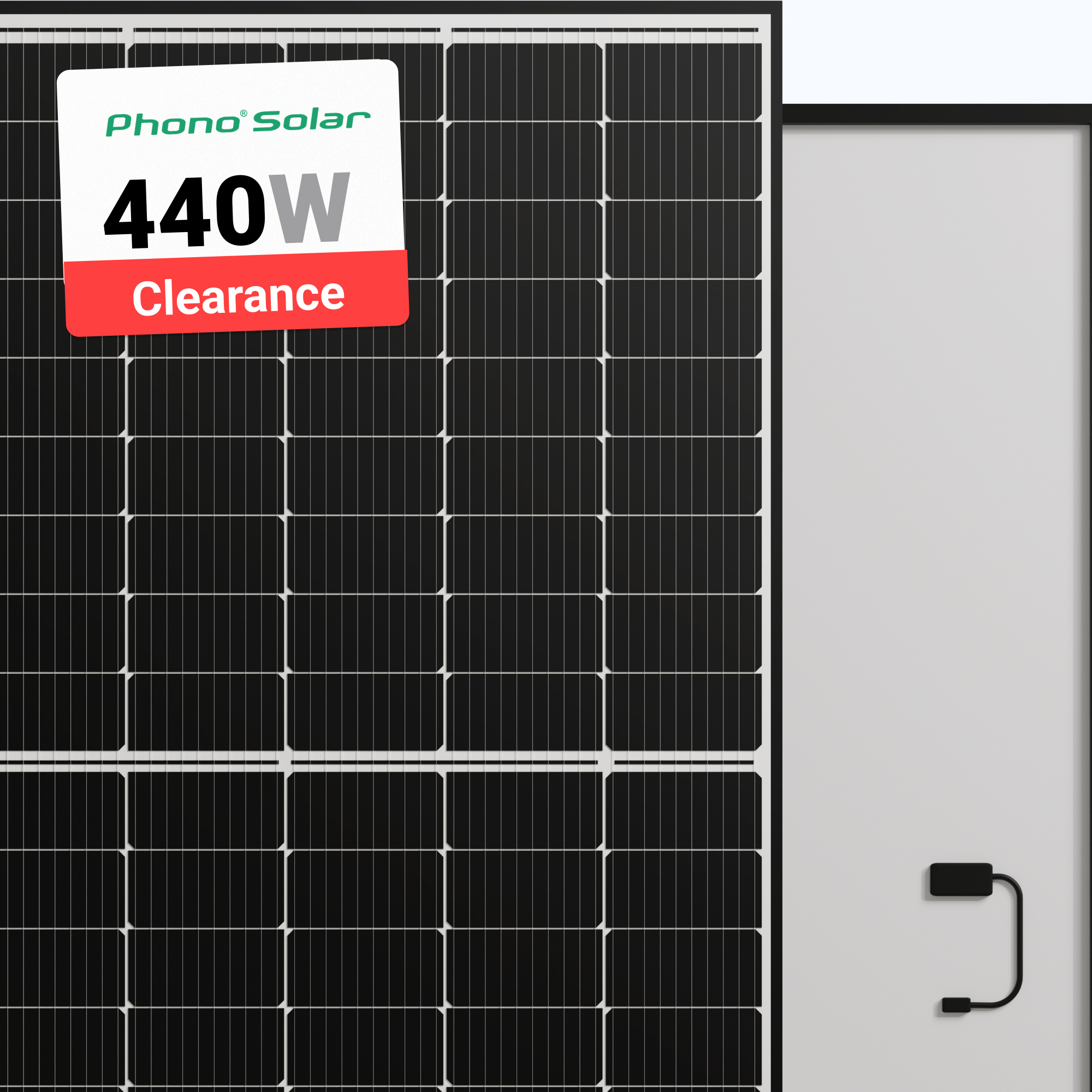 Phono Solar 440W Solar Panel 108 Cell Bifacial PS440M8GFH-18/VNHB ...