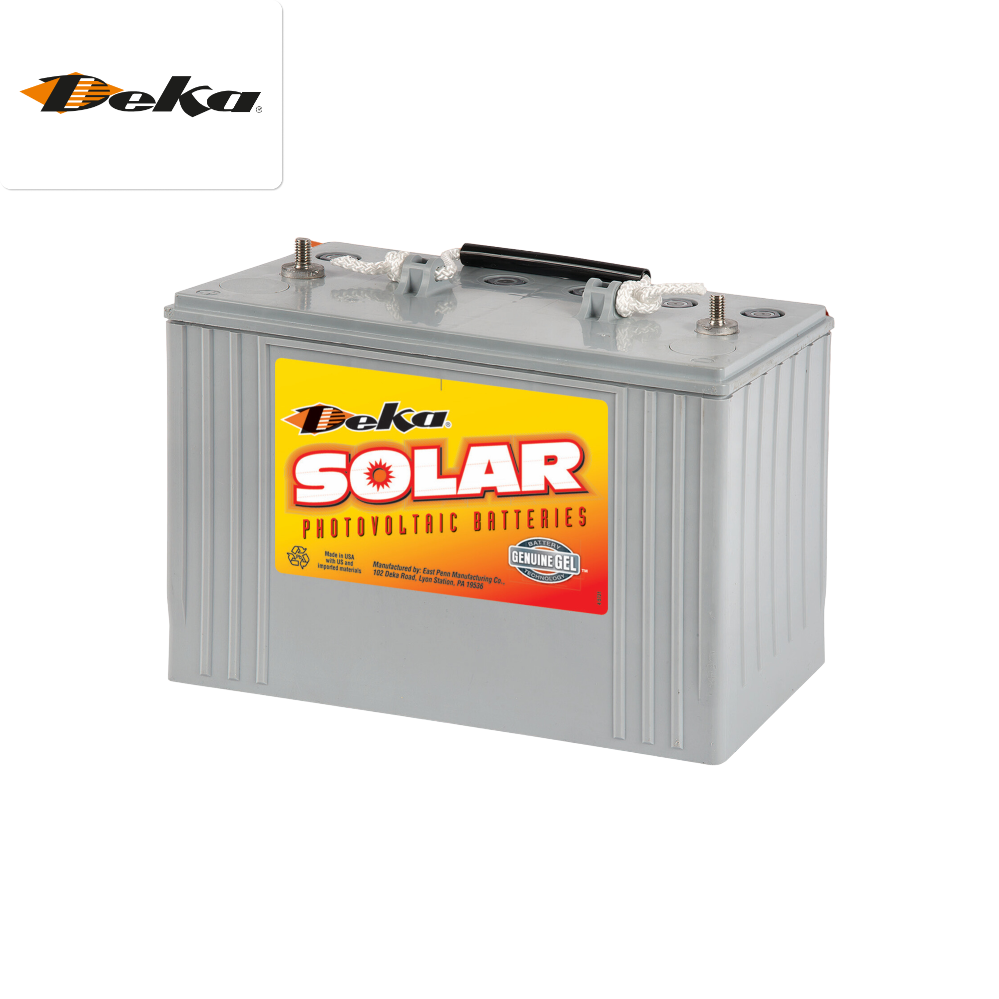 MK Battery DEKA 8G31-HST-DEKA Gel Deep Cycle Battery 12V - A1 SolarStore
