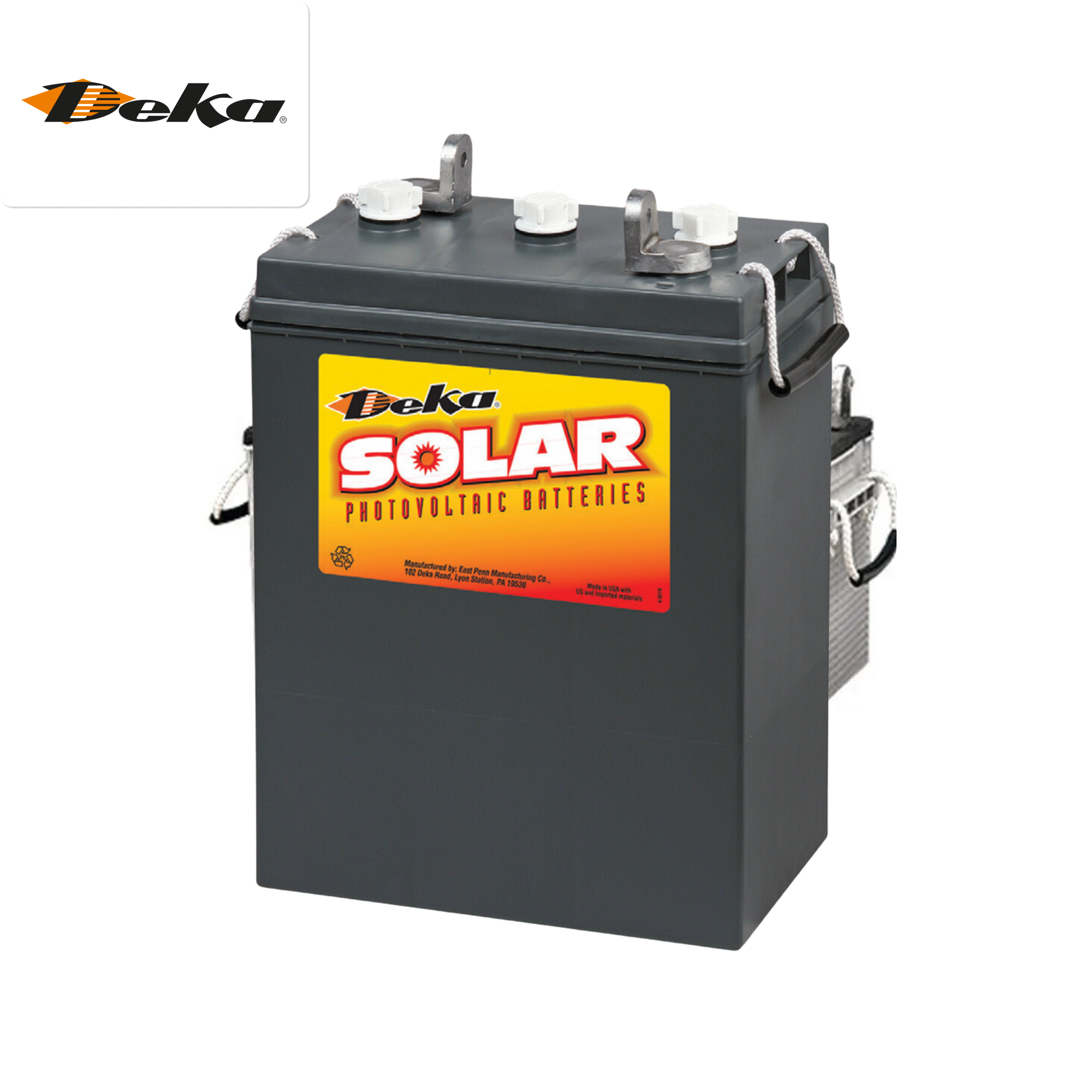 MK Battery DEKA 8L16-DEKA Flooded Battery 6V - A1 SolarStore