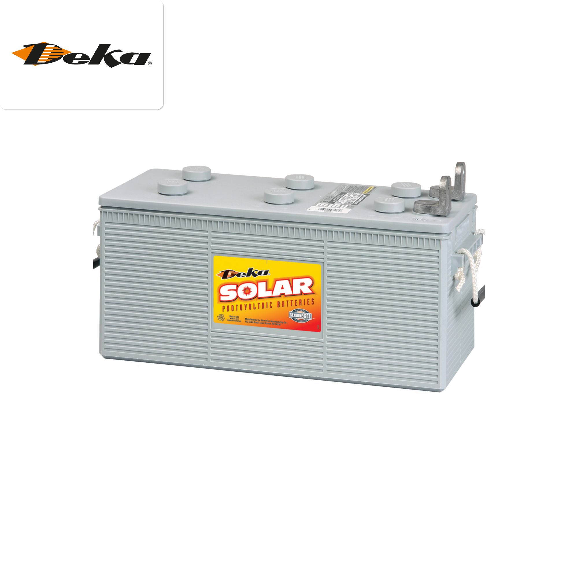 DEKA 8G8D-HLT-DEKA Gel Deep 12V Cycle Lead-Acid Storage Battery (by MK ...
