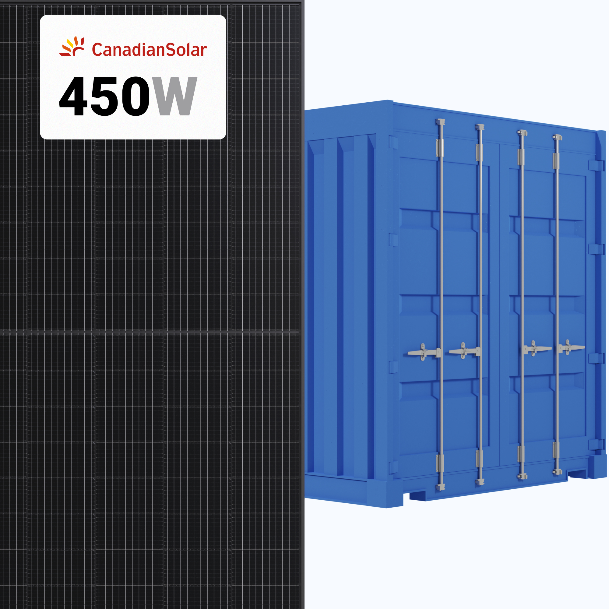 Canadian Solar 450W Solar Panel 108 Cells BOB 6.1-54TM-H-450 Commercial ...