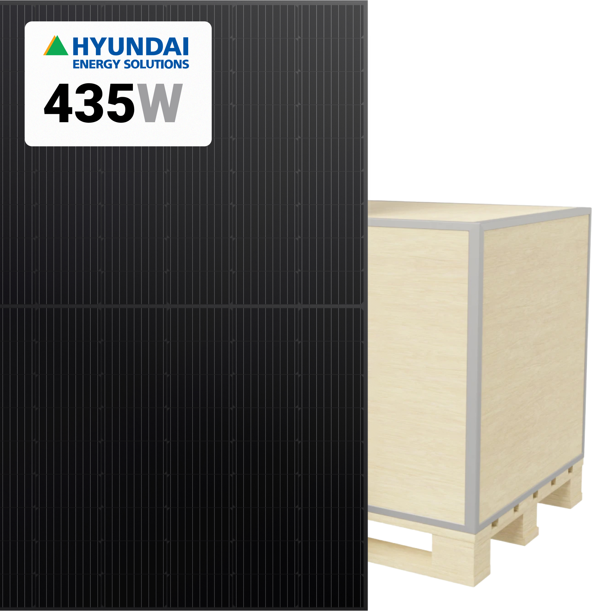 Hyundai 435W Solar Panel 108 Half-Cell HiN-T435NF(BK) Wholesale 36 ...