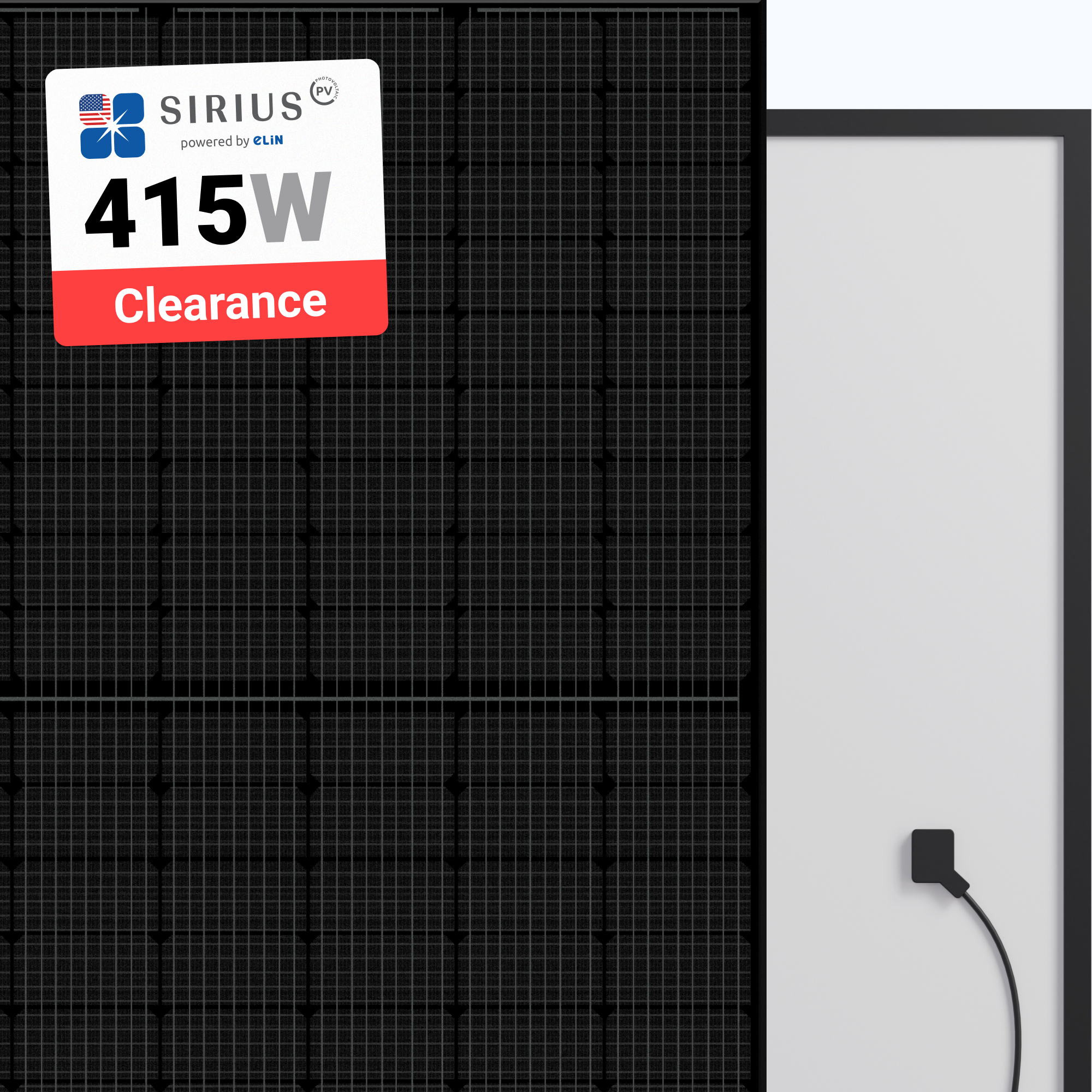 Sirius Solar 415W Solar Panels 108 Cell ELNSM54M-HC-DC-415-MID ...