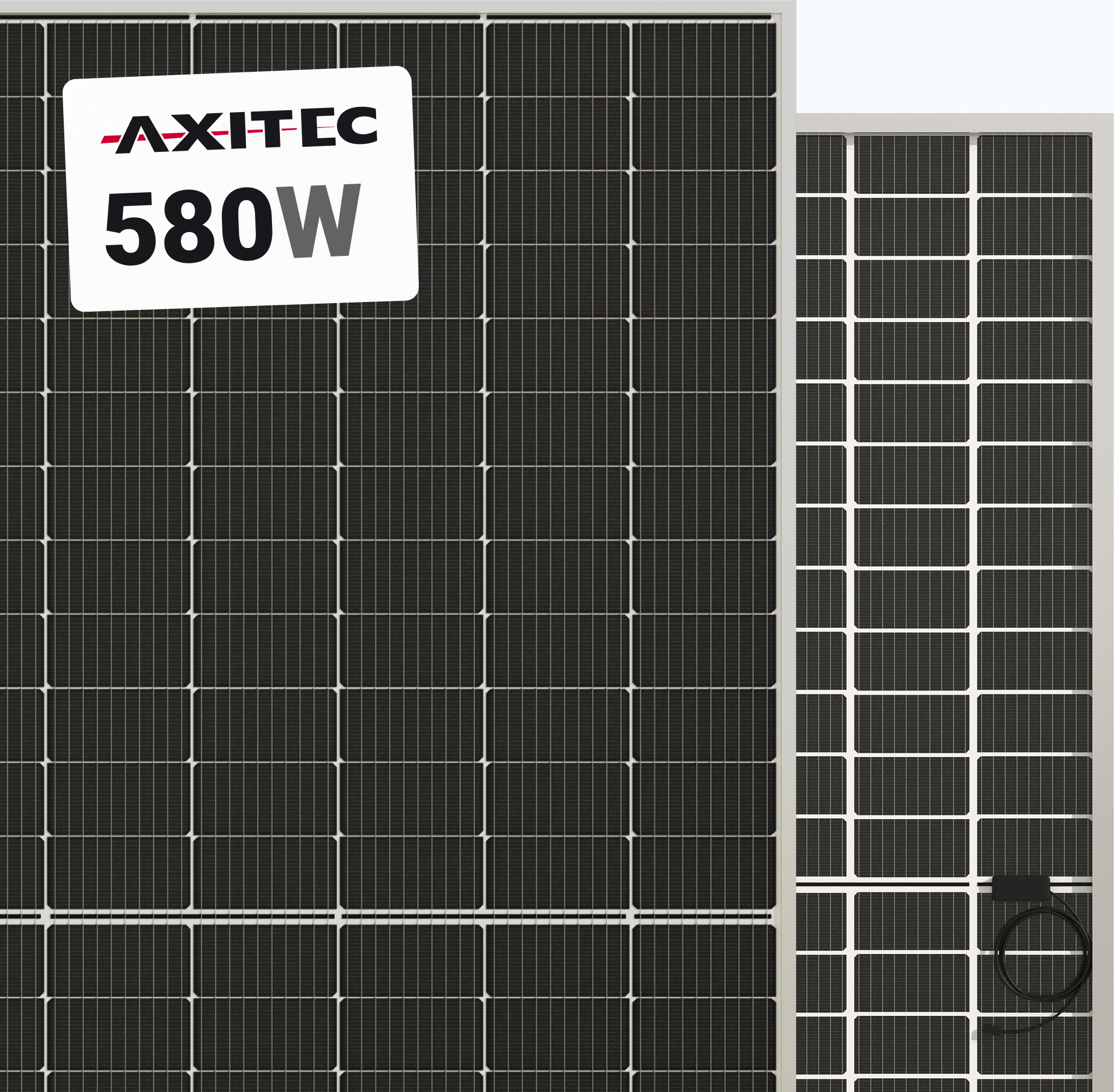 Axitec 580W Solar Panel 144 Cell Bifacial AC-580TGB/144TS - A1 SolarStore
