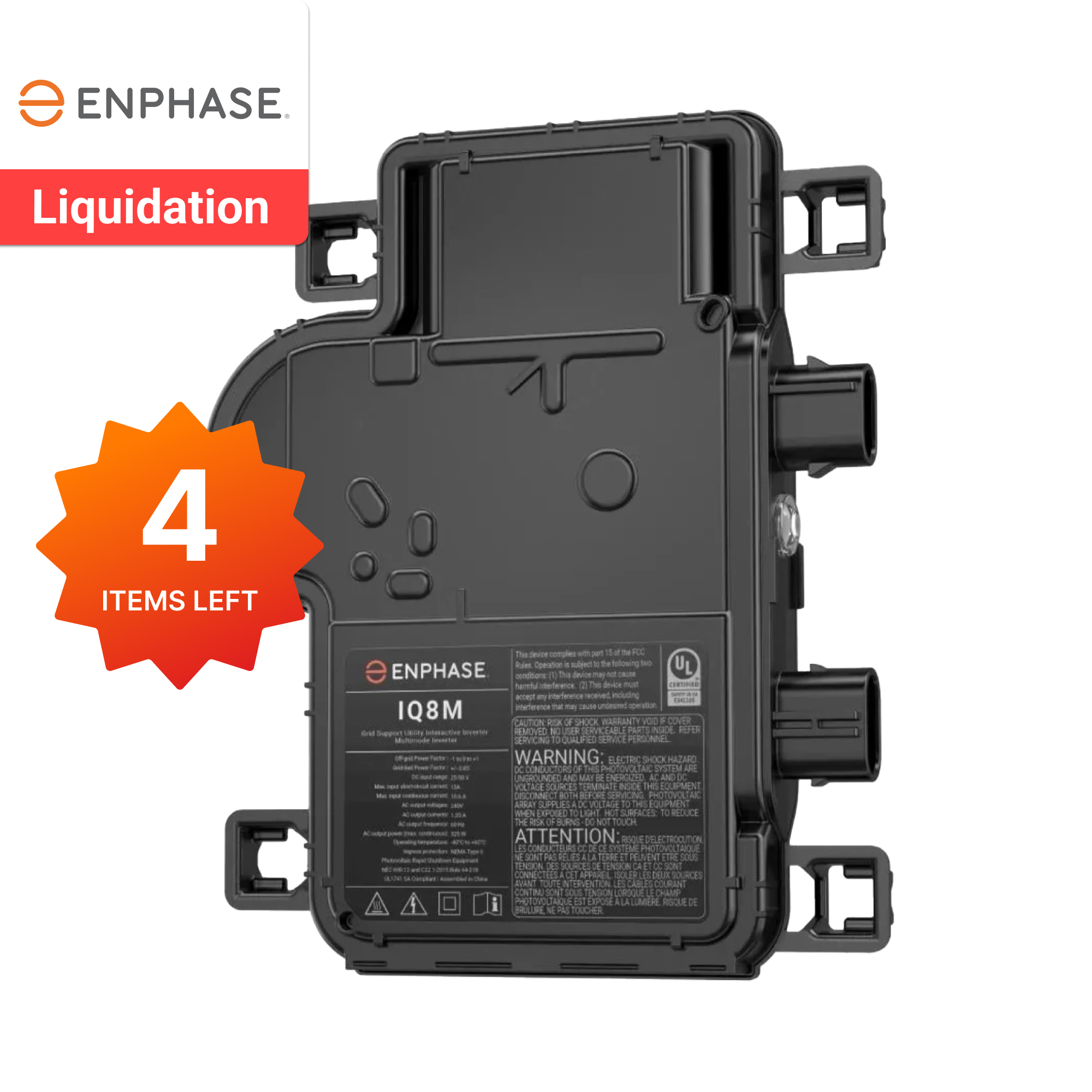Enphase Ensemble IQ8M Residential Microinverter Liquidation - A1 SolarStore