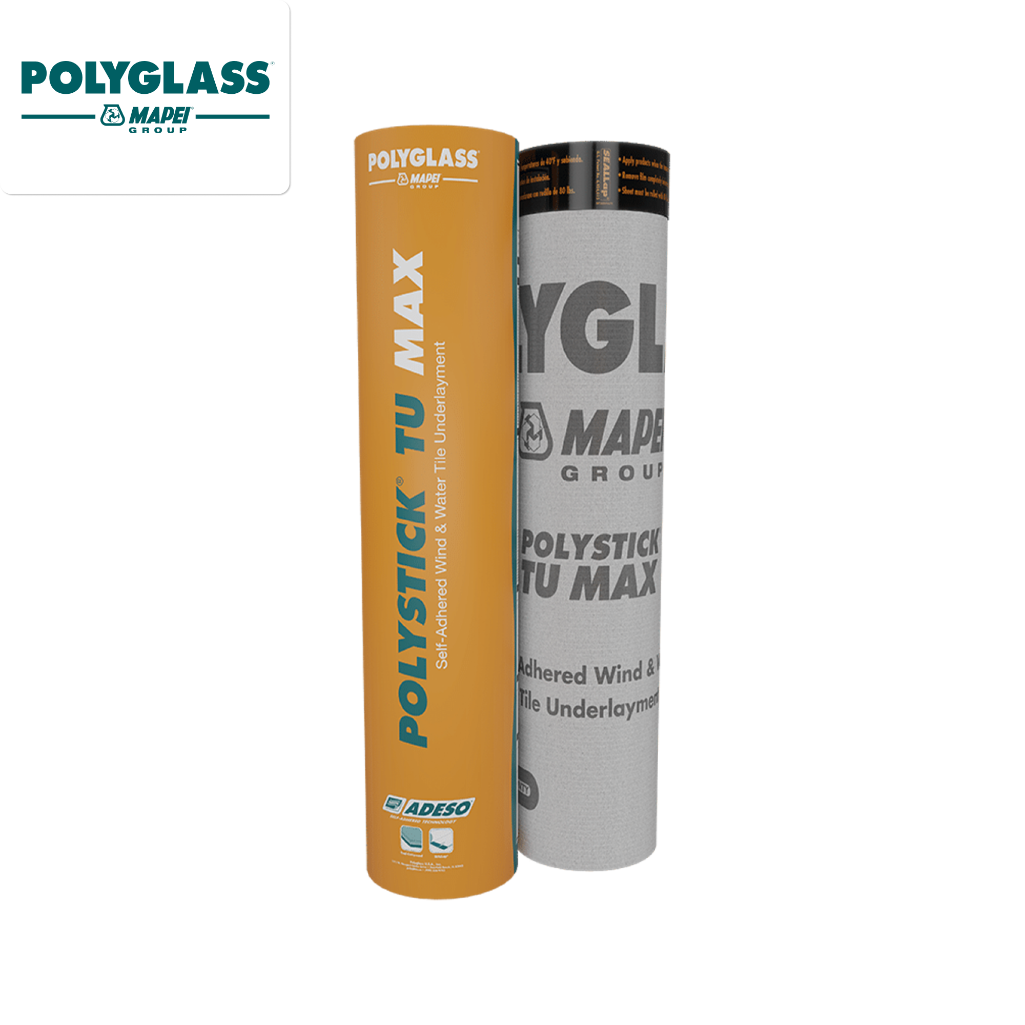 Polyglass Polystick TU MAX Self-Adhered Waterproofing Roof Underlayment ...