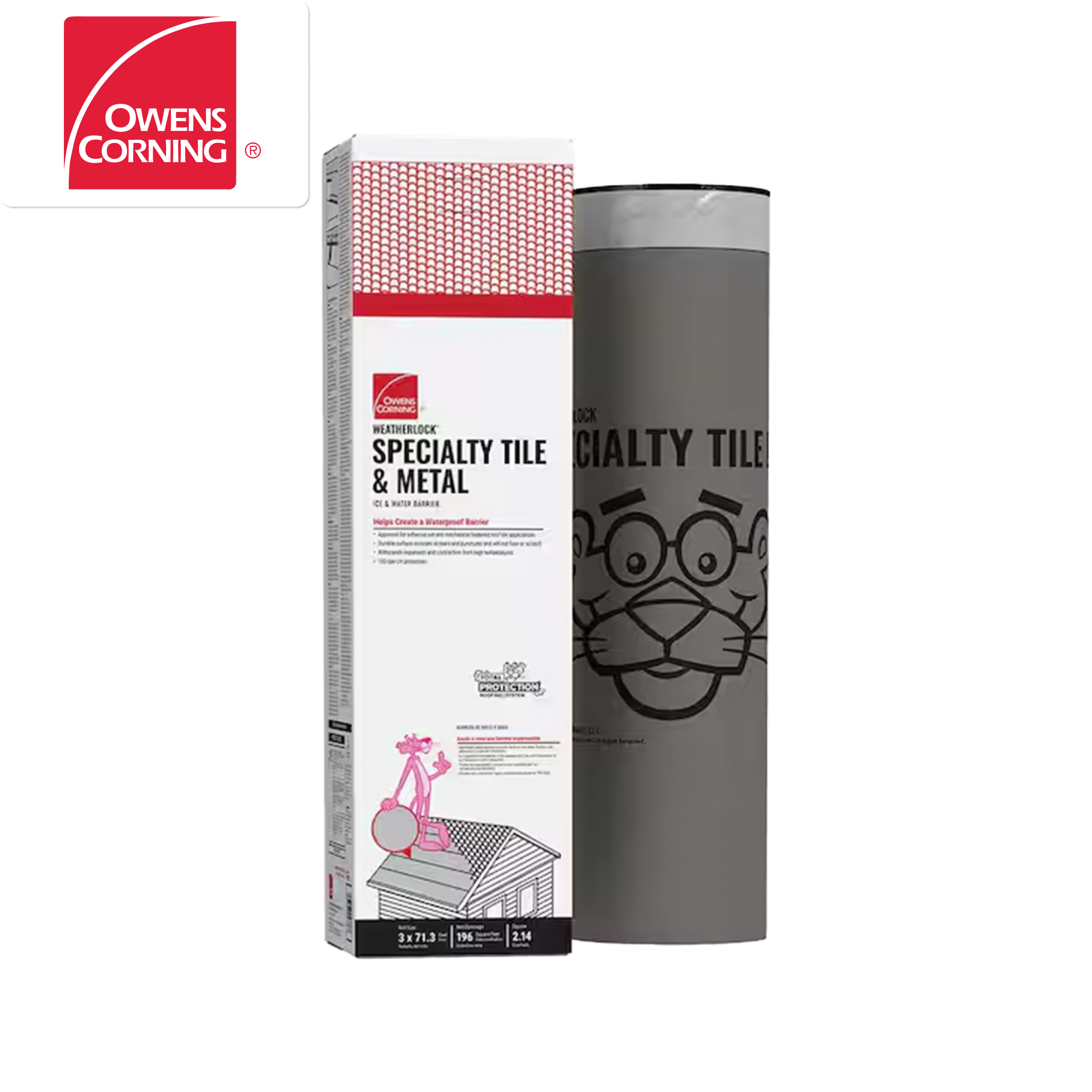 Owens Corning WeatherLock Specialty Tile & Metal Rubberized Asphalt ...