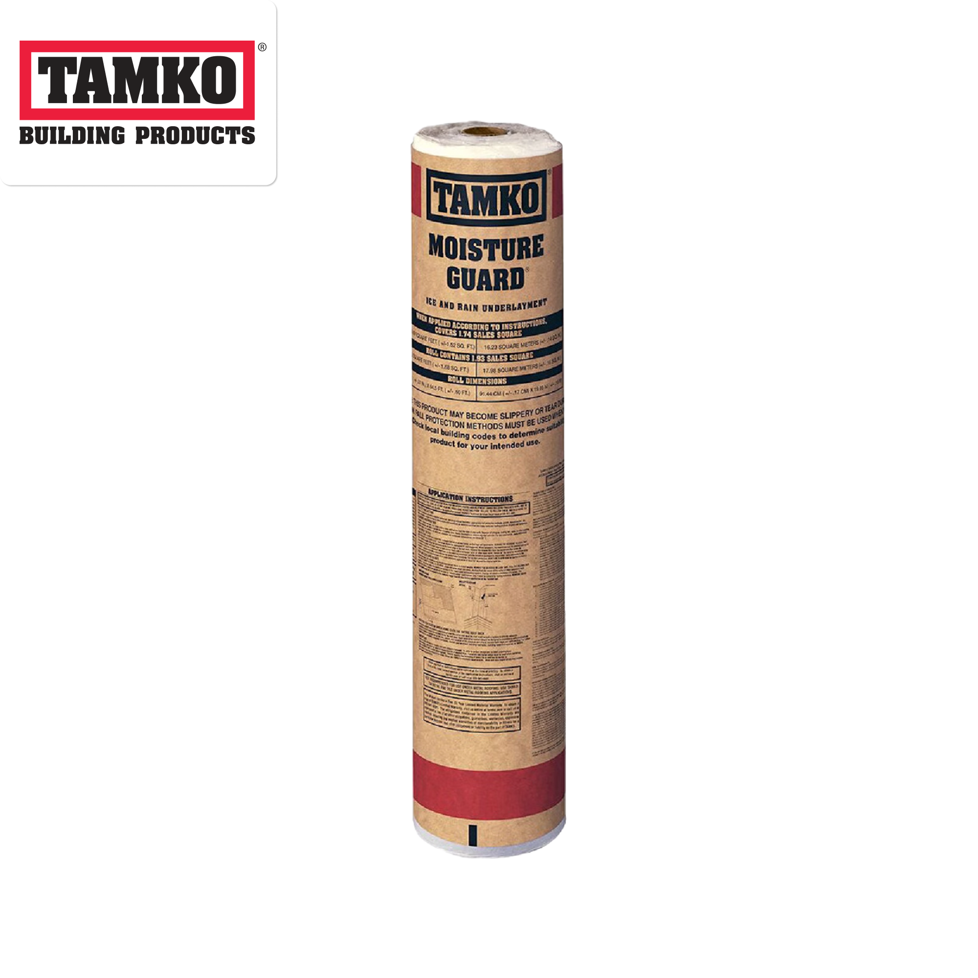 TAMKO Moisture Guard Ice & Rain Modified Bitumen Roof Underlayment 36 ...