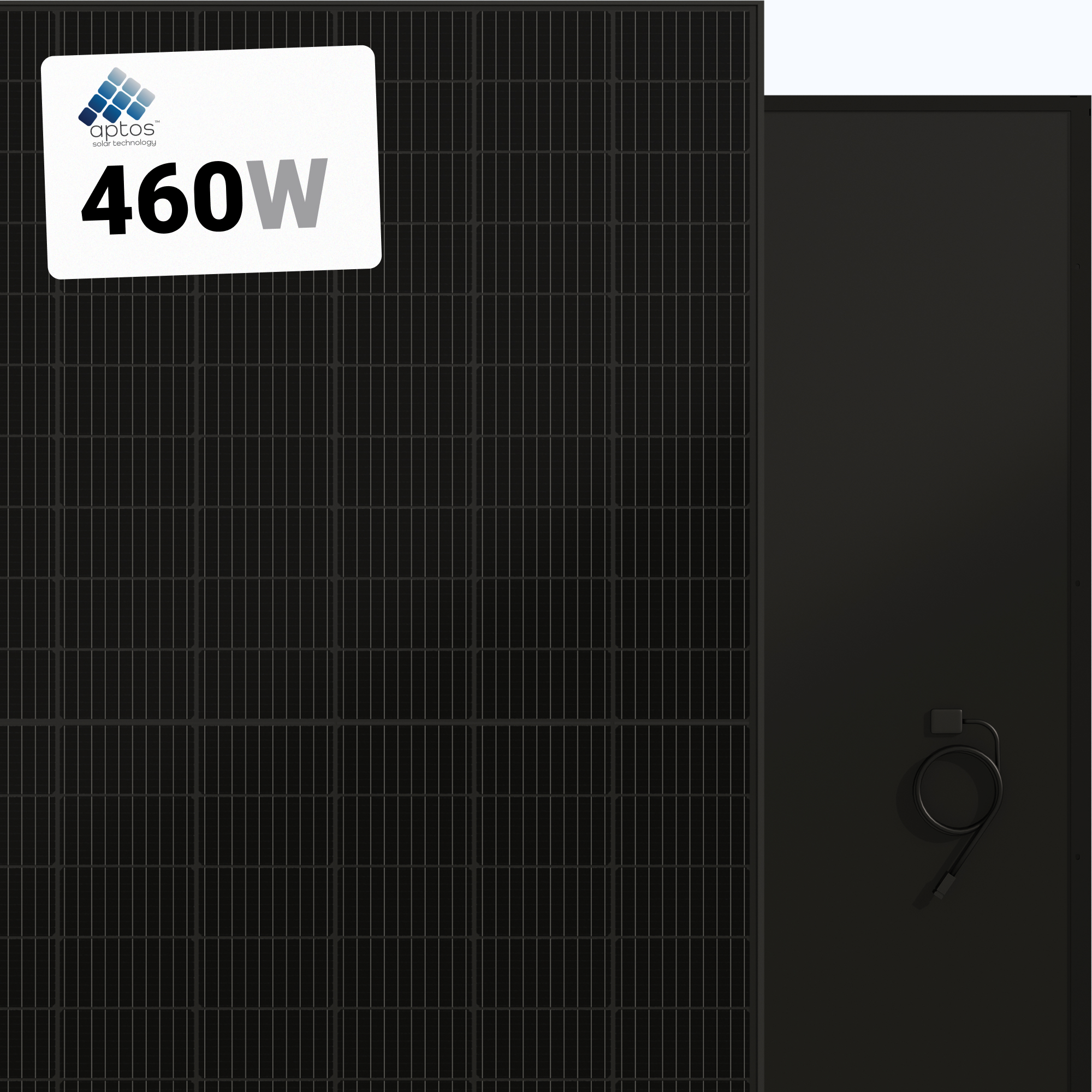 Aptos Solar 460W Solar Panel 120 Cell All-Black DNA-120-MF10-460W - A1 ...