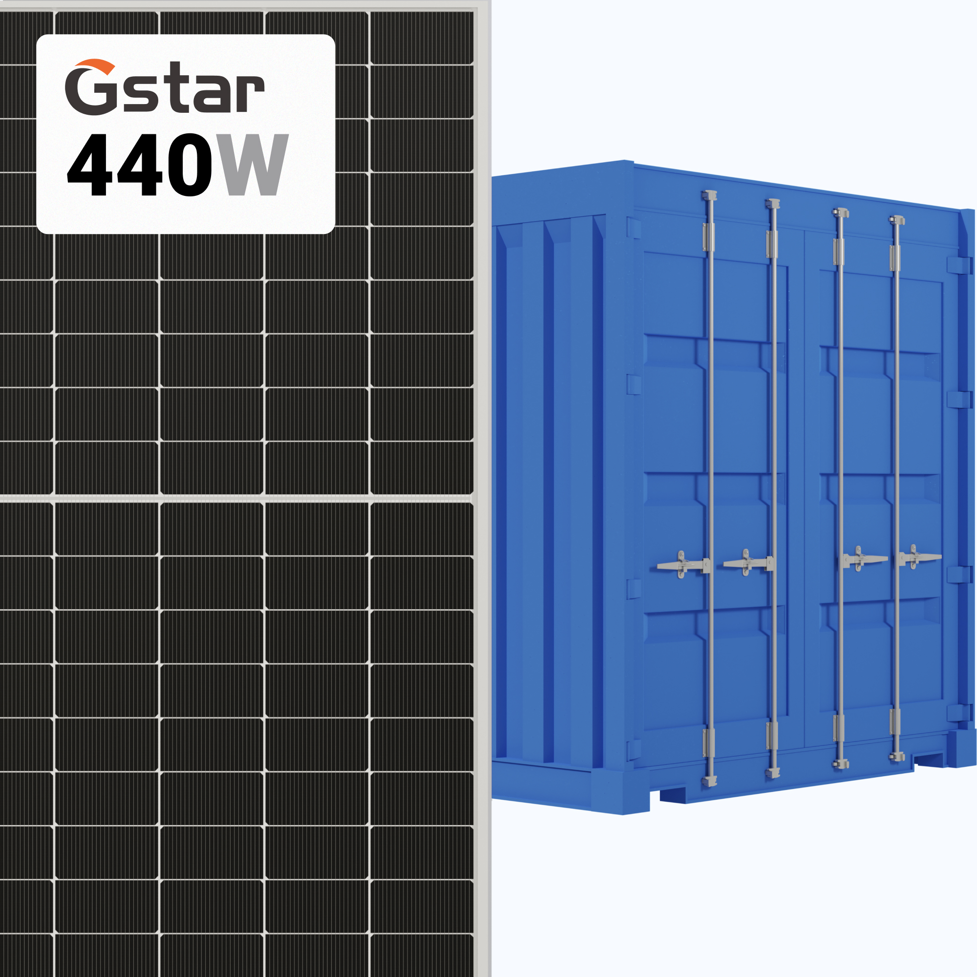 GSTAR 440W Solar Panel 108 Cell TOPCon Bifacial GSD7S54T-440BT ...