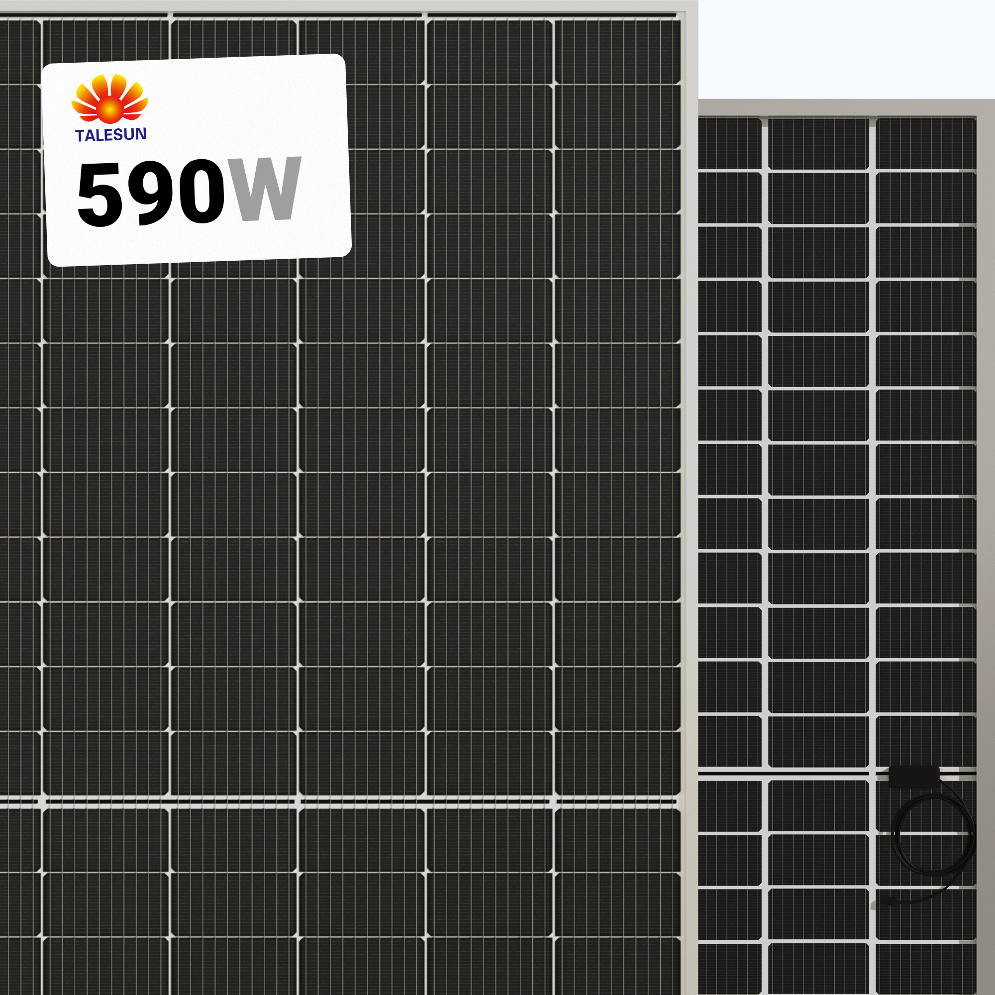 Talesun Solar 590W Solar Panel 144 Cell TOPCon Bifacial TM7G72M-590 ...