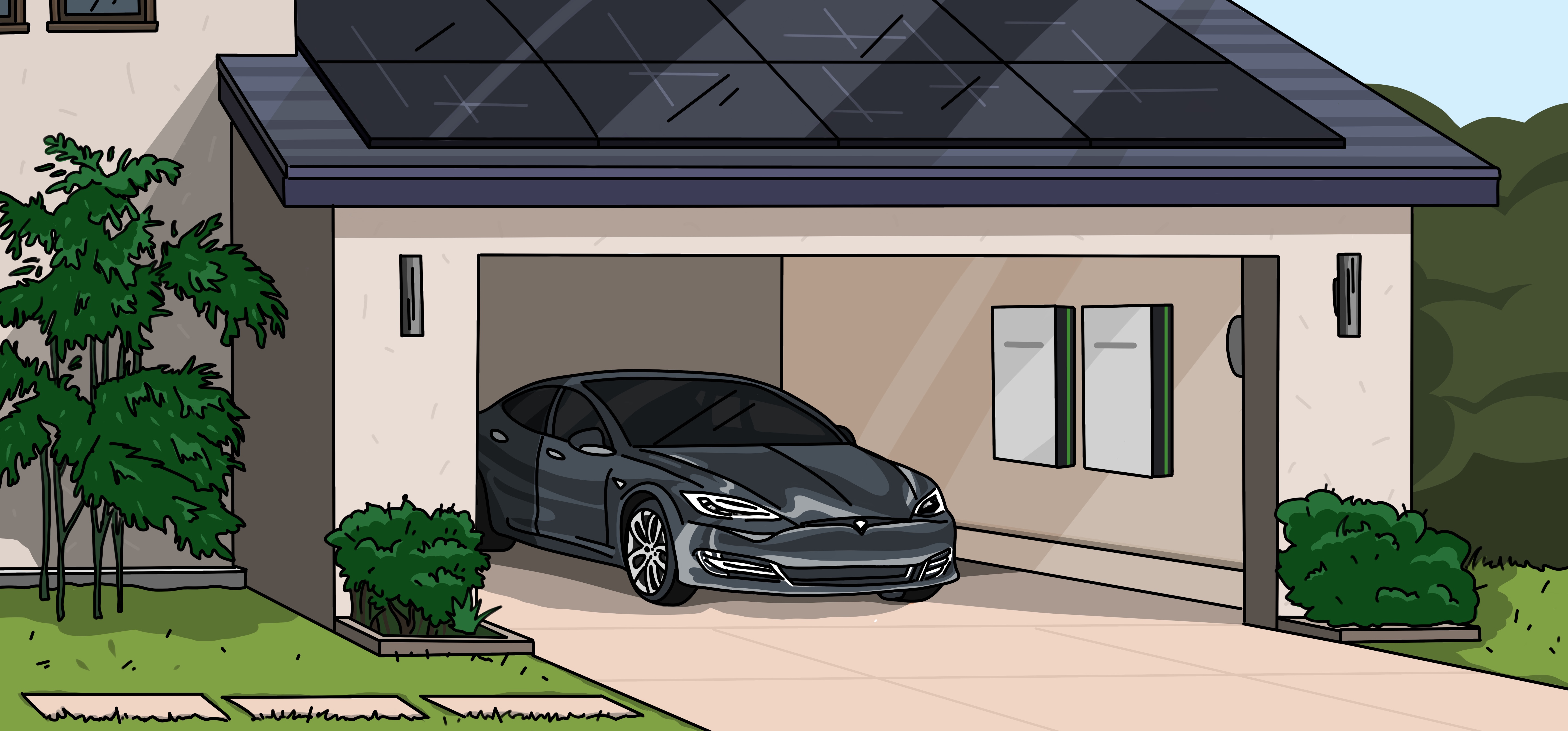 Solar panels for garage: Workshop, charging station and more - A1 ...